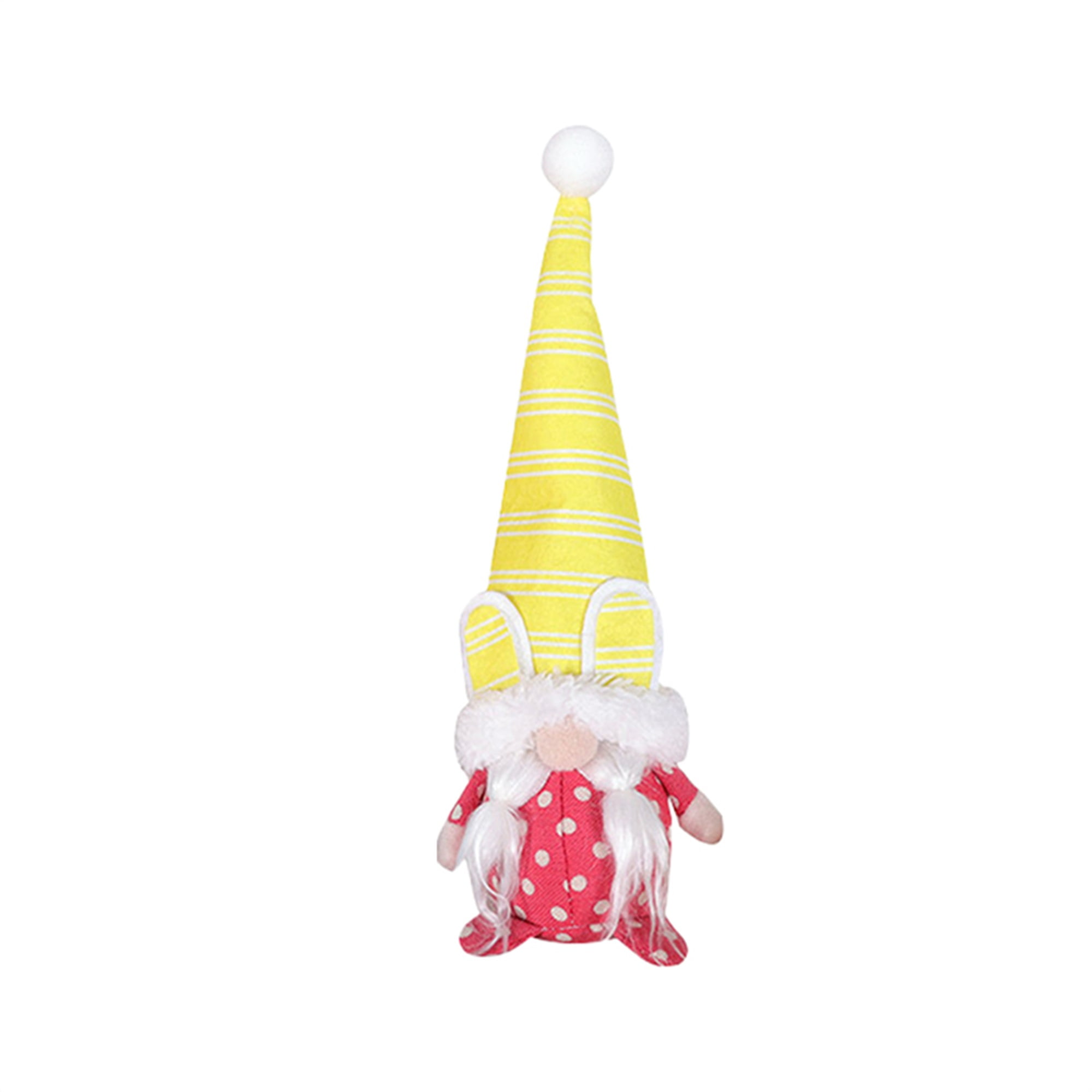 Hirigin Store Easter Bunny Gnome Doll Cute Standing Dwarf Doll Table ...