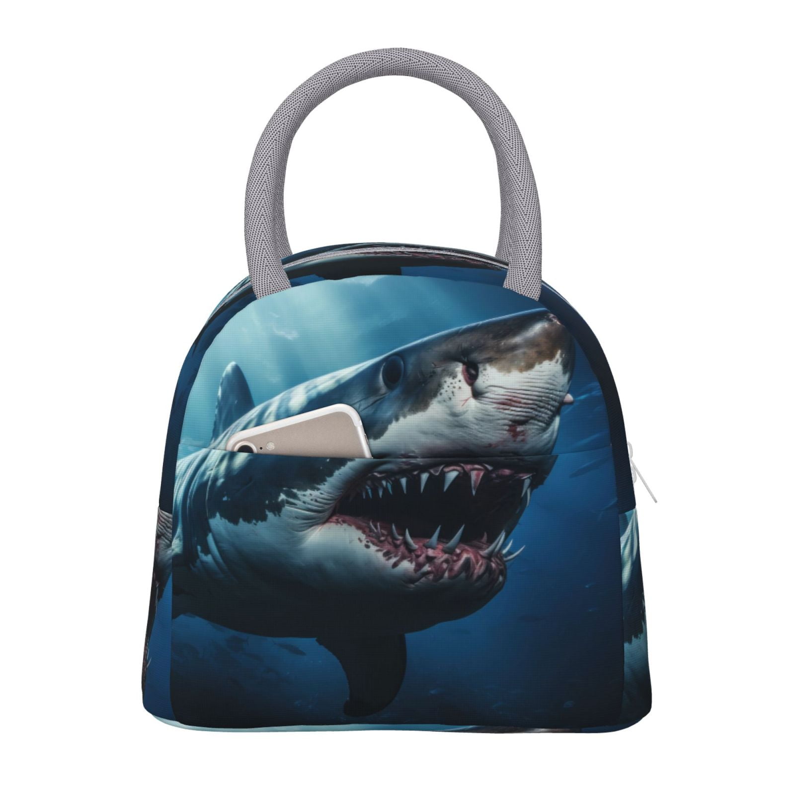 Hirioo 3D Realistic Shark for Eco-friendly Lunch Box,Leakproof Lunch ...