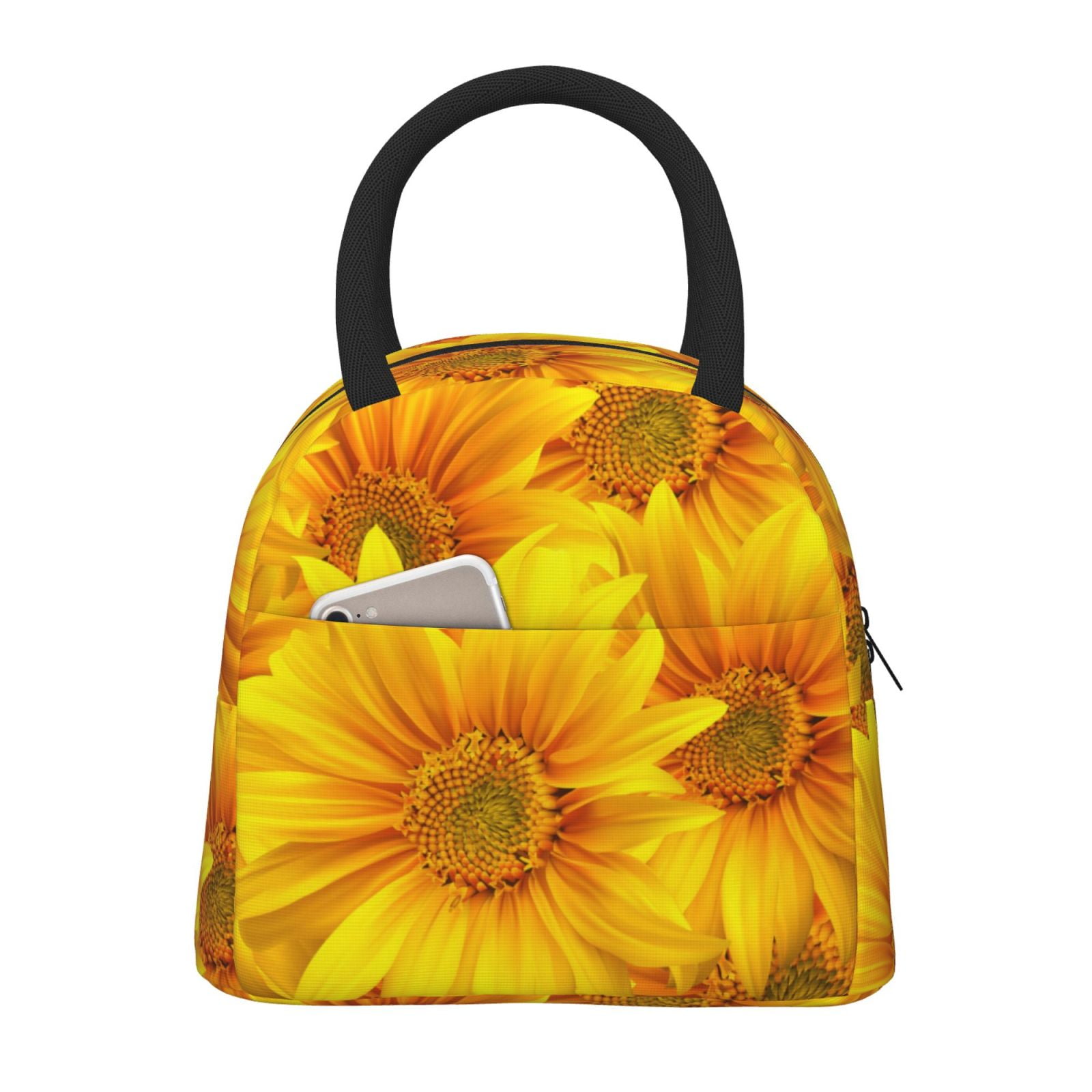 Hirioo 3D Sunflowers for Eco-friendly Lunch Box,Leakproof Lunch Box for School, Work, Travel ...