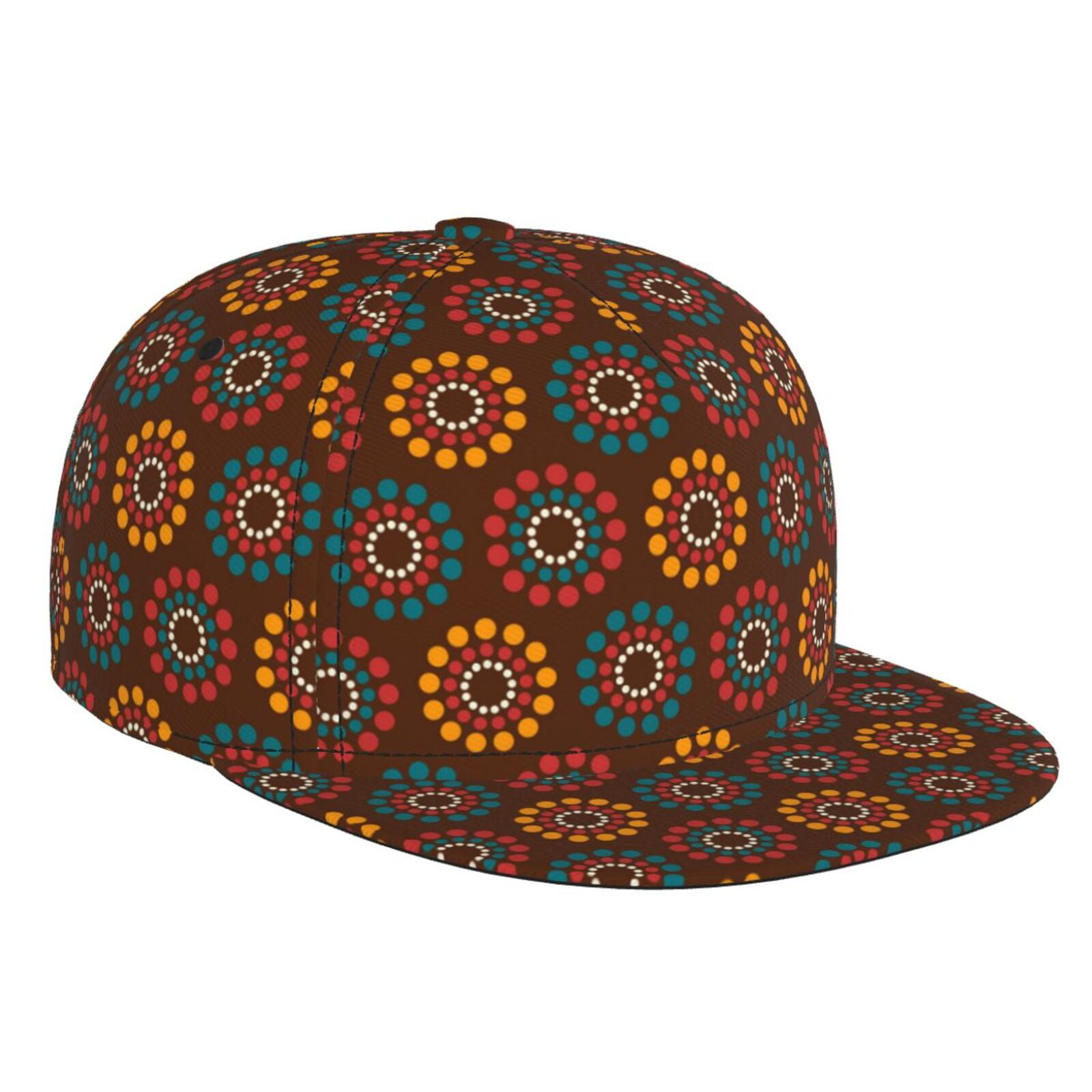 Hirioo 60s and 70s Aesthetic1 for Baseball Cap Men Cap Flat Brim for ...