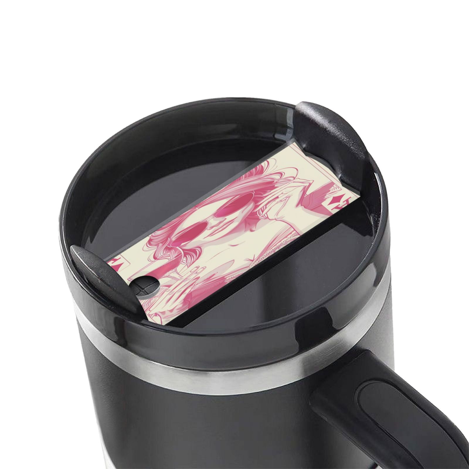 Hirioo Ace Of Diamonds Lady for Stanley Cup Lid Nameplate Personalized ...