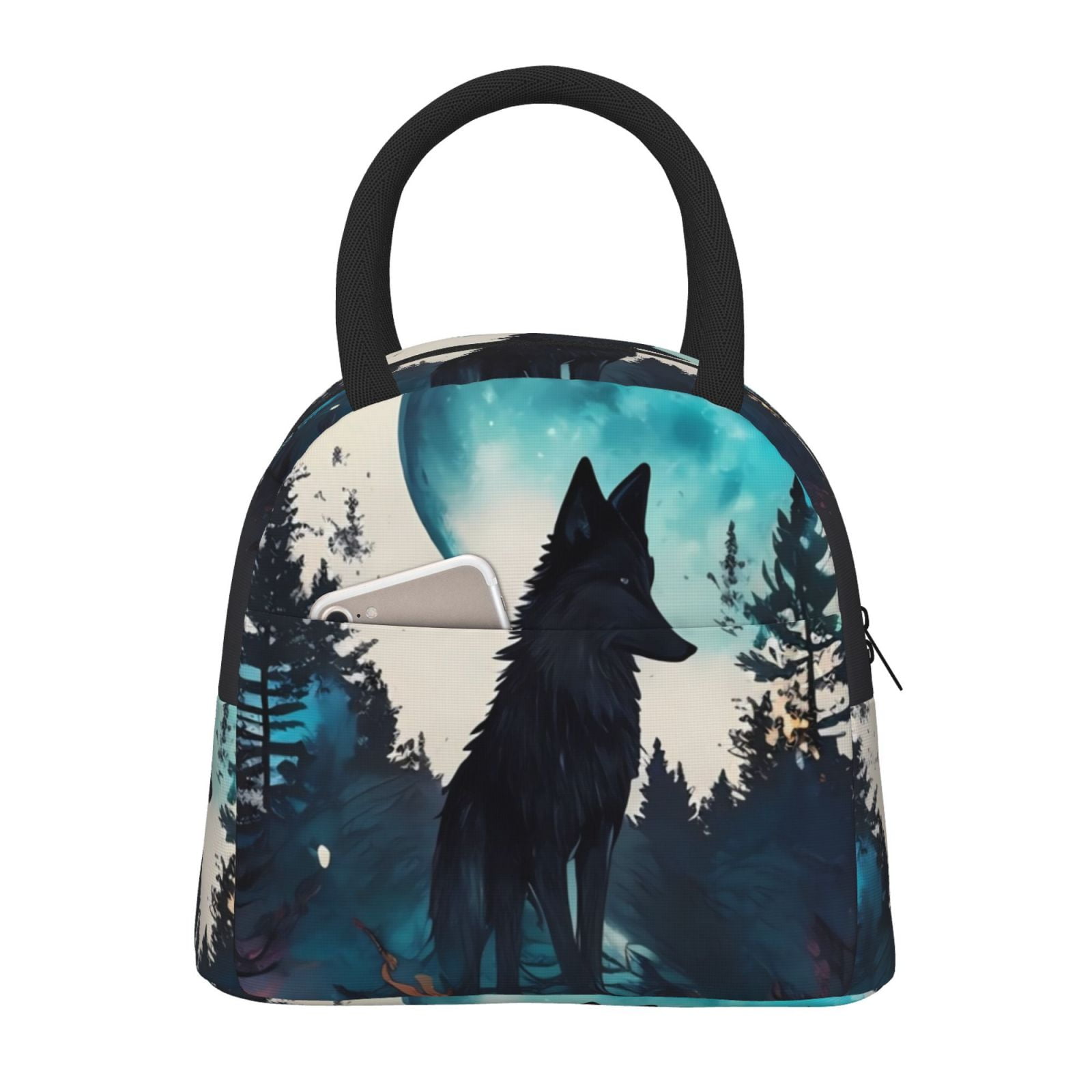 Hirioo Artistic Moon Valley Wolf for Eco-friendly Lunch Box,Leakproof ...