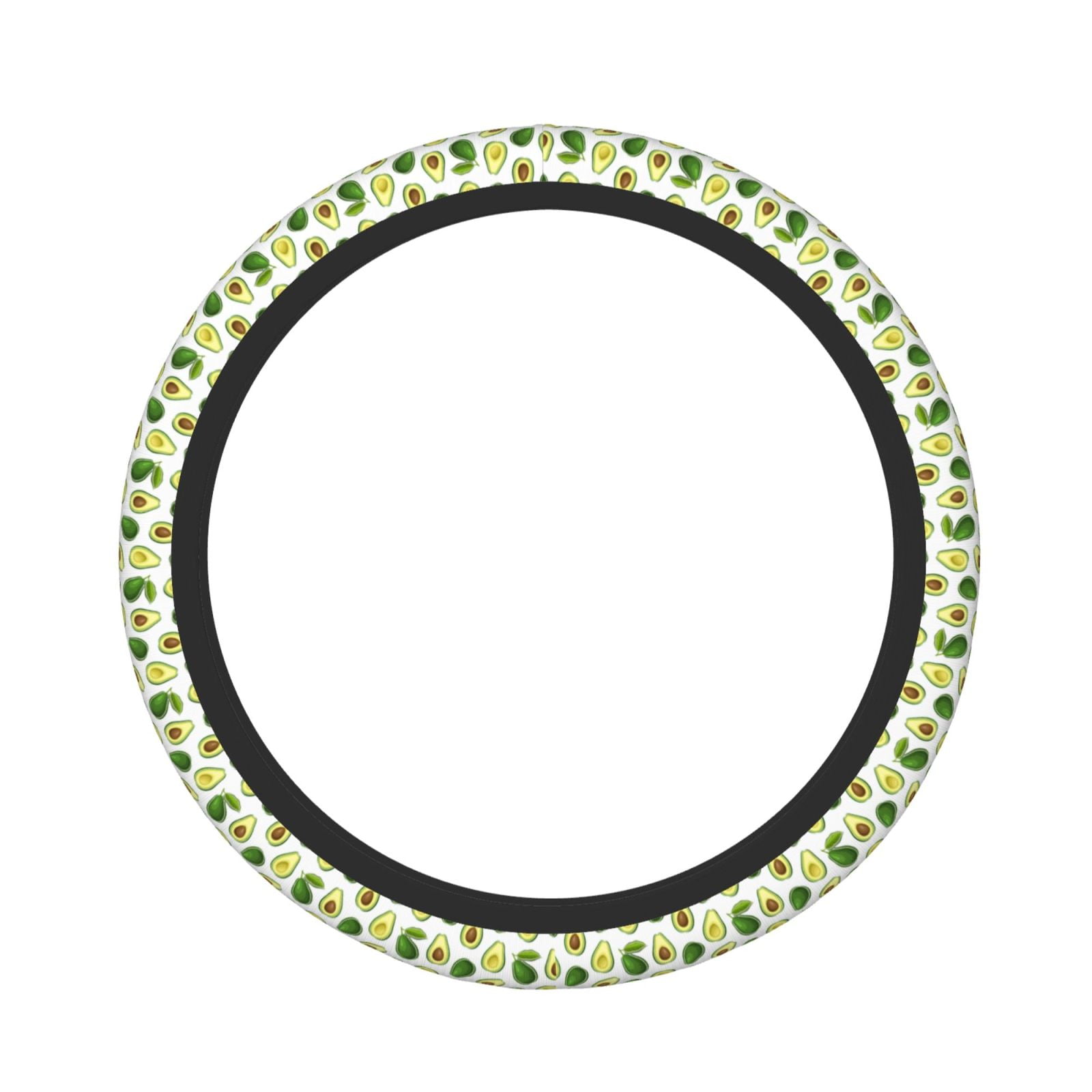 Hirioo Avocado1 for Elastic Stretch Steering Wheel Cover Universal 15 ...