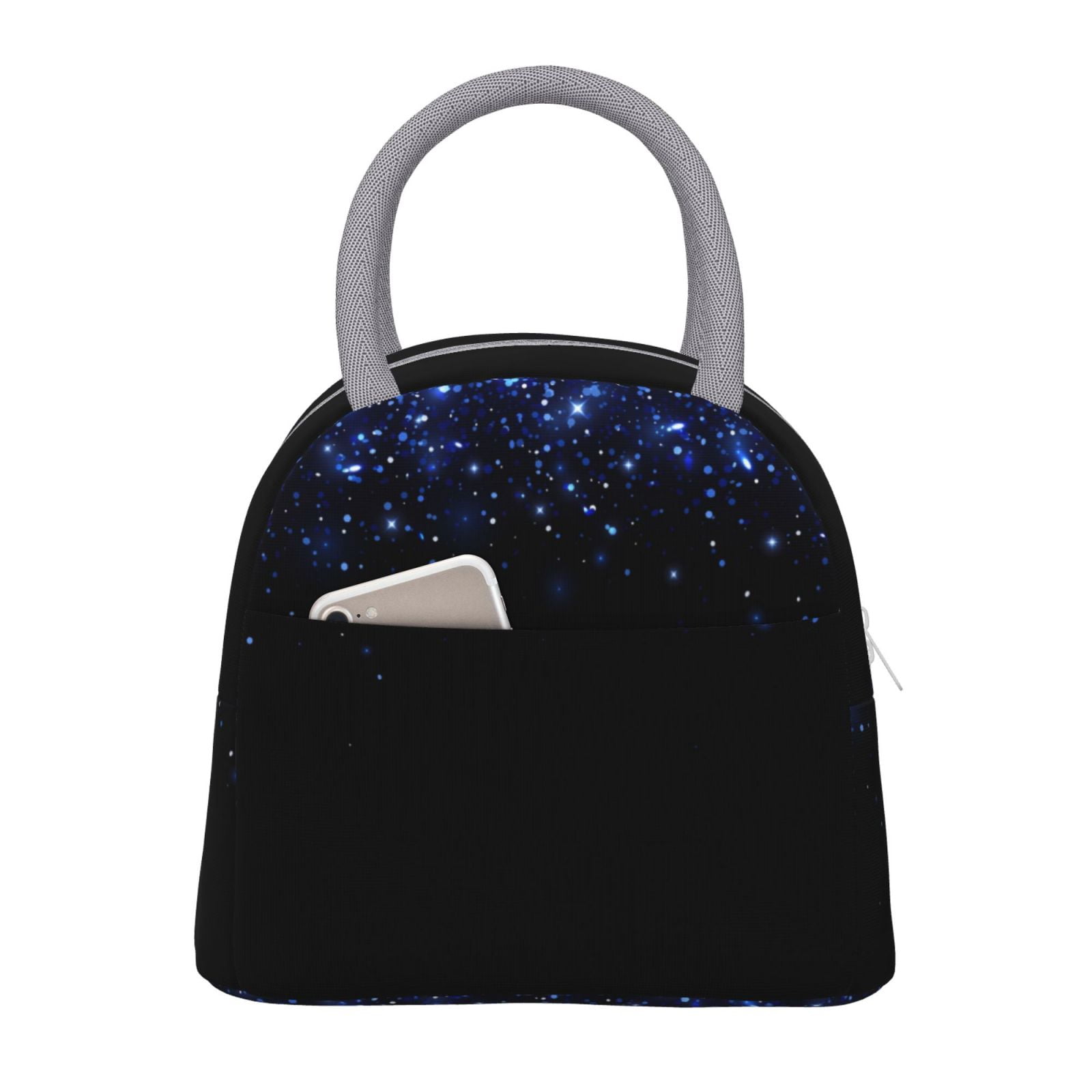 Hirioo Black Blue Glitter Sparkles for Eco-friendly Lunch Box,Leakproof ...