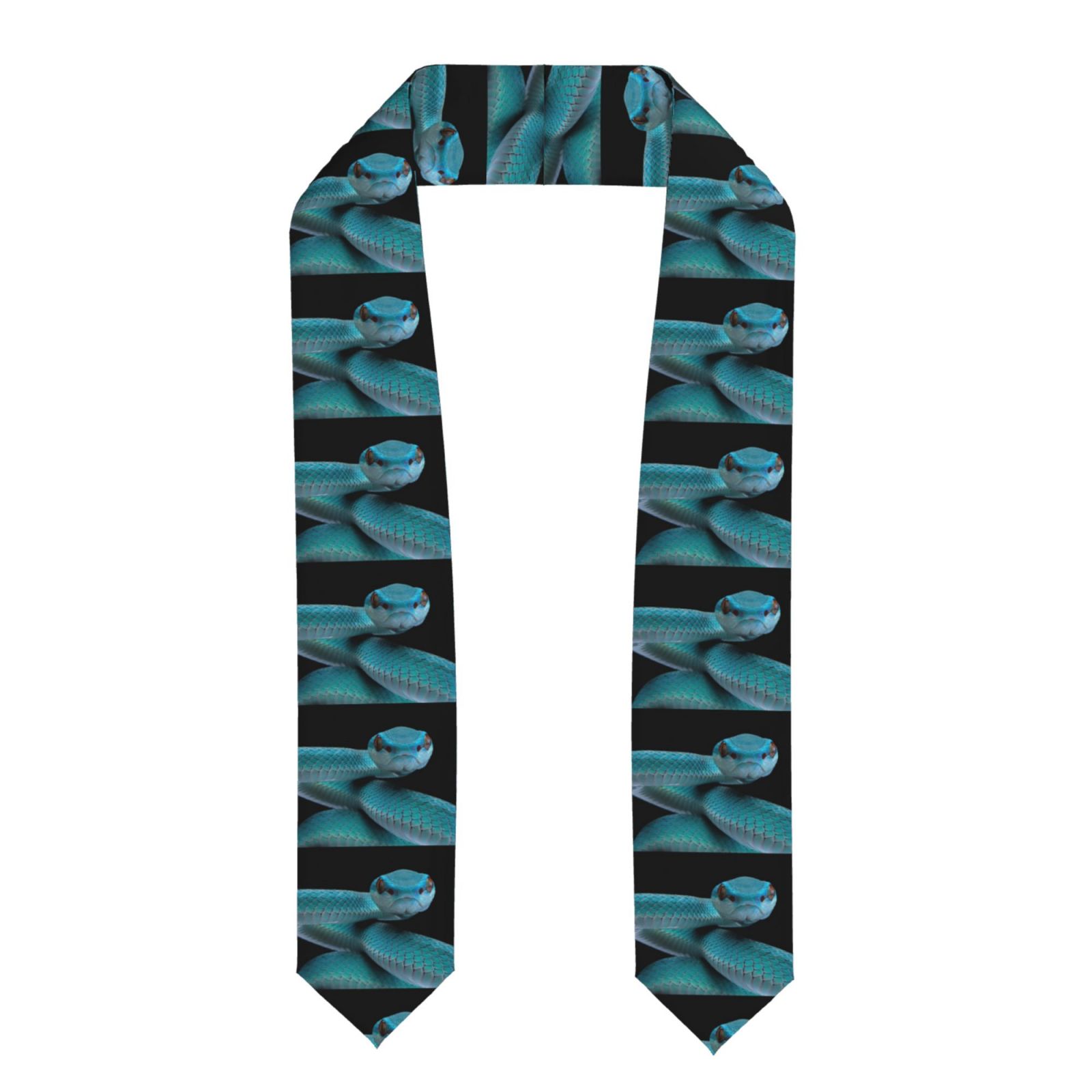 Hirioo Blue Viper Snake1 for 72" Graduation Shawl Stole Unisex Adults ...