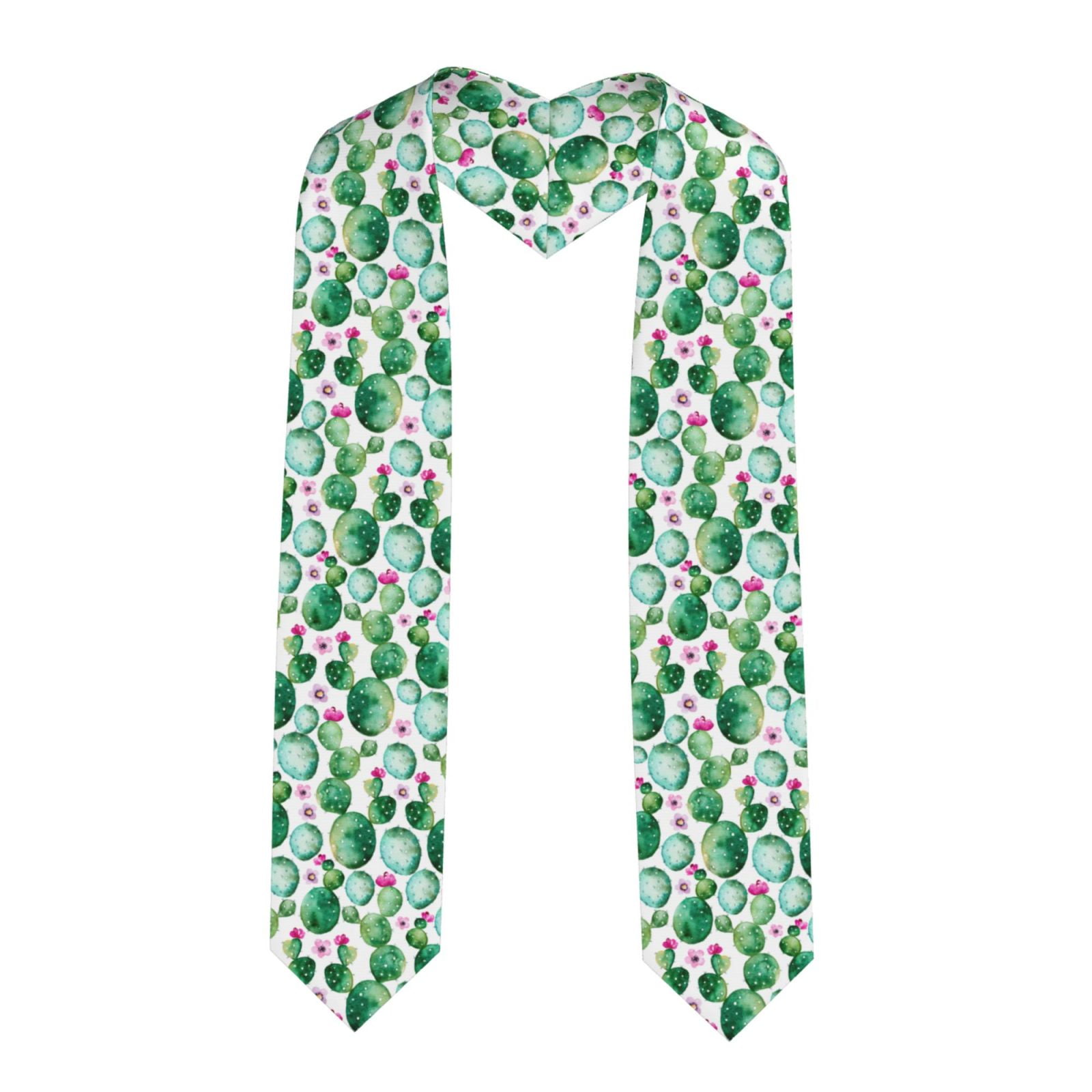 Hirioo Cactus Plants for 72" Graduation Shawl Stole Unisex Adults ...