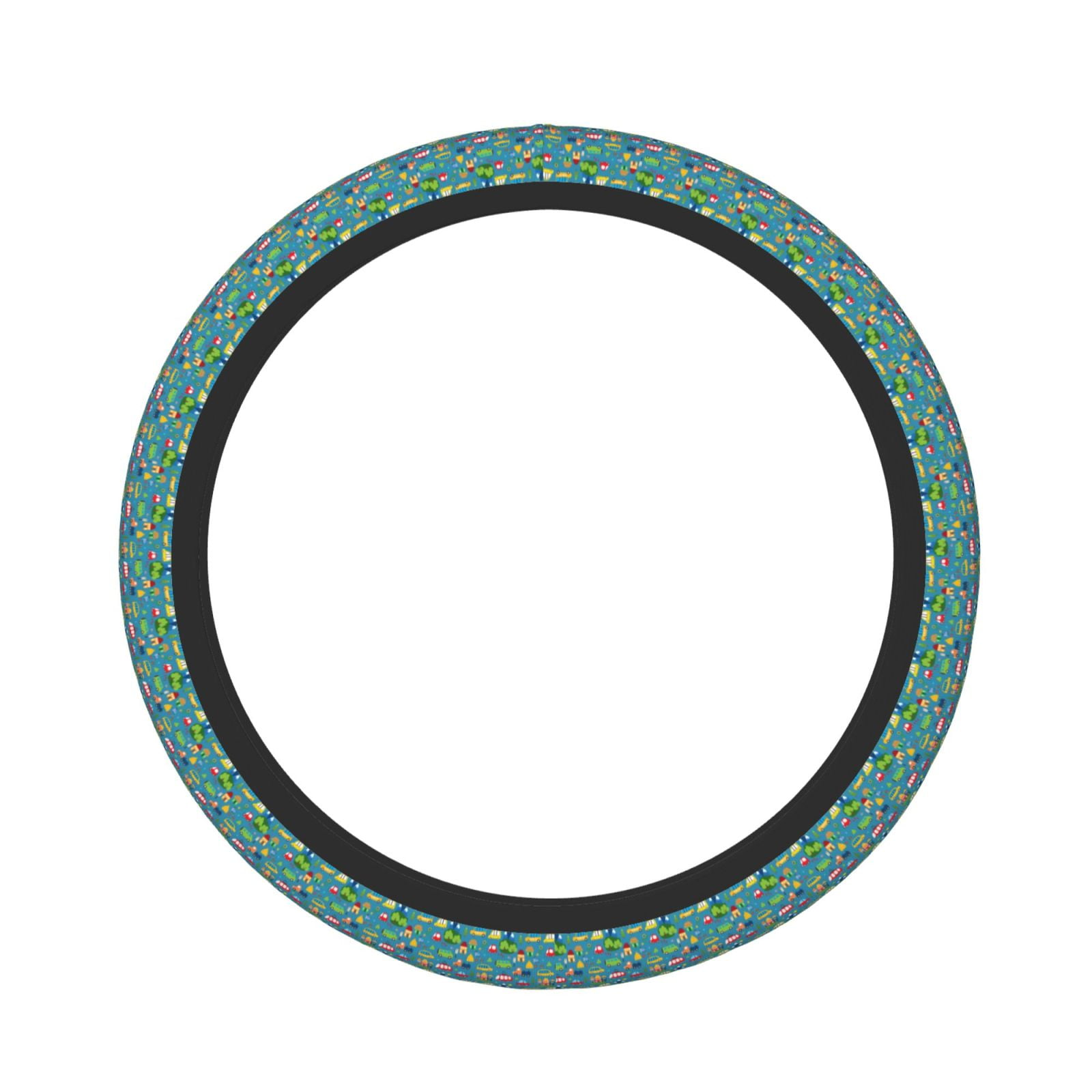 Hirioo Cars Transportation for Elastic Stretch Steering Wheel Cover ...
