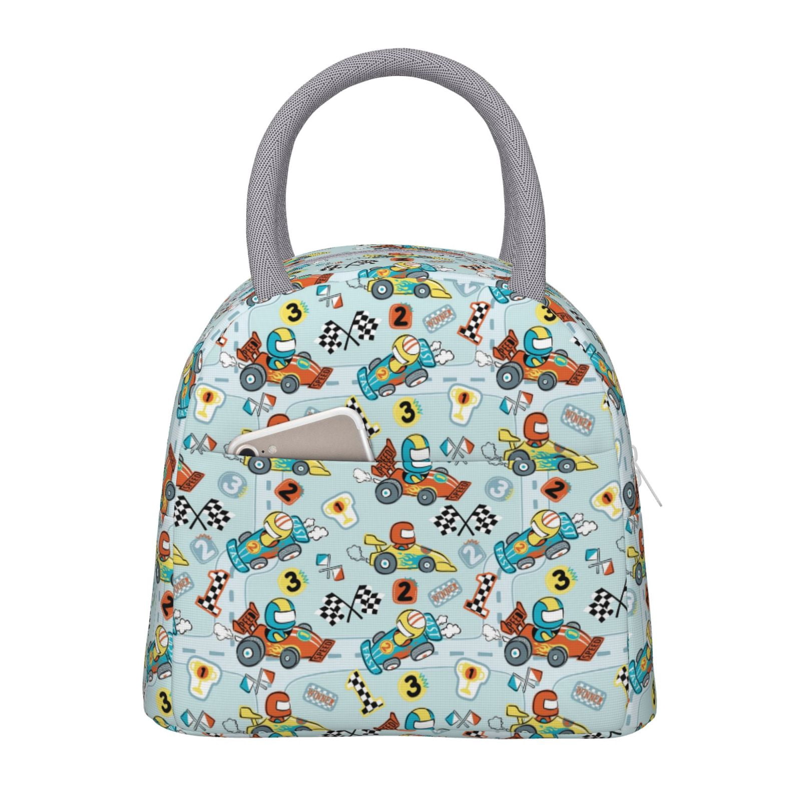 Hirioo Cartoon Car Racing for Eco-friendly Lunch Box,Leakproof Lunch ...