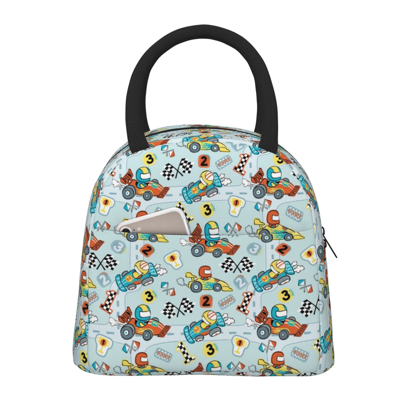 Hirioo Cartoon Car Racing for Eco-friendly Lunch Box,Leakproof Lunch ...