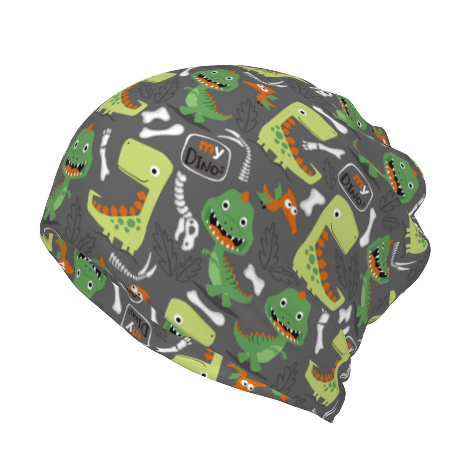 Hirioo Cartoon Dinosaurs (2) for Multifunction Beanie Hat for Men and ...