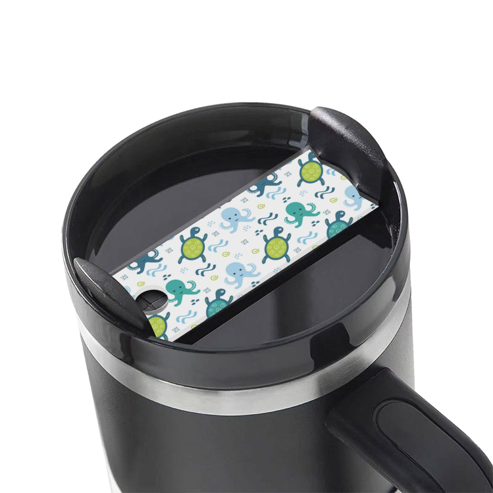 Hirioo Cartoon Sea Creatures for Stanley Cup Lid Nameplate Personalized ...