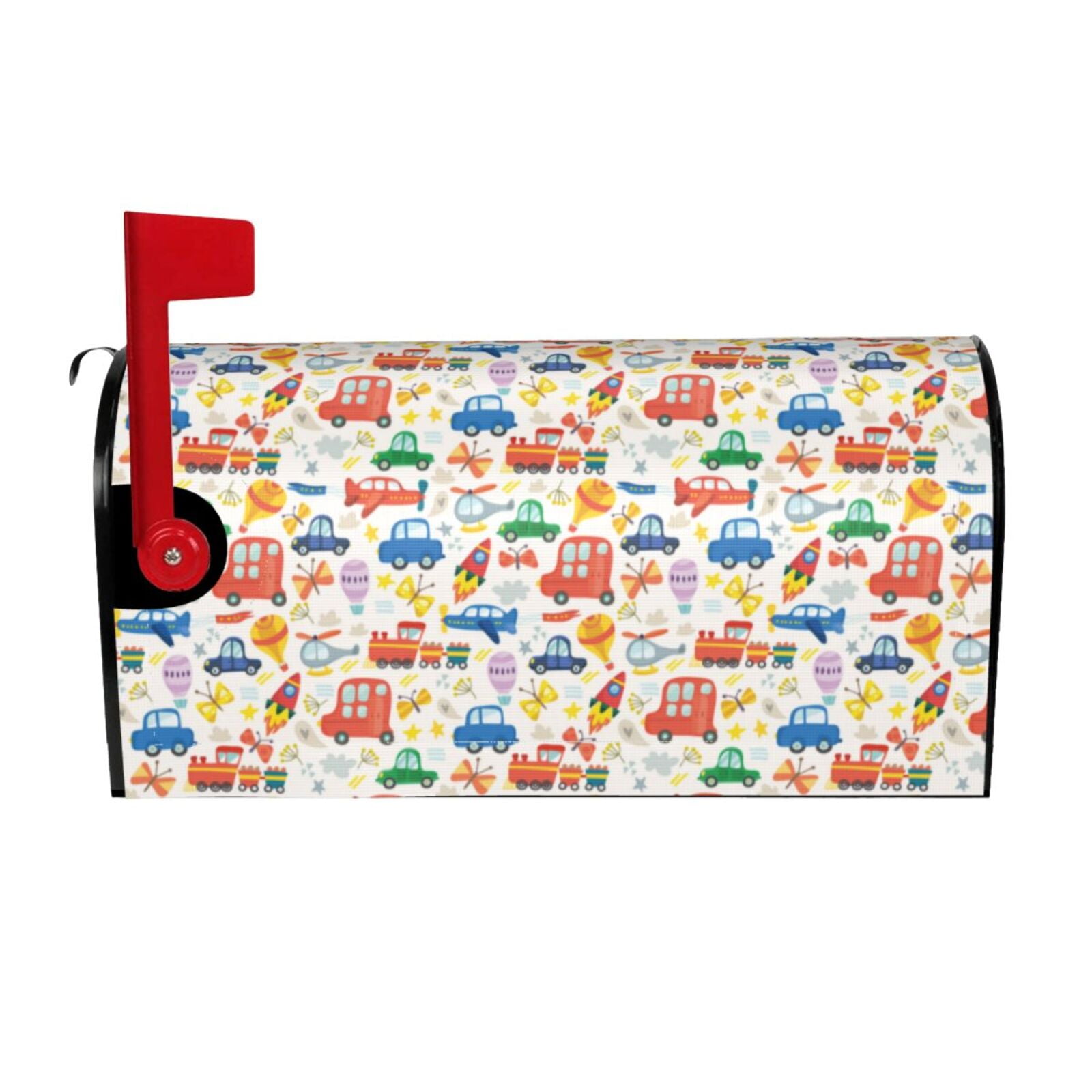 Hirioo Cartoon Transportation for Magnetic, Waterproof Mailbox Cover ...
