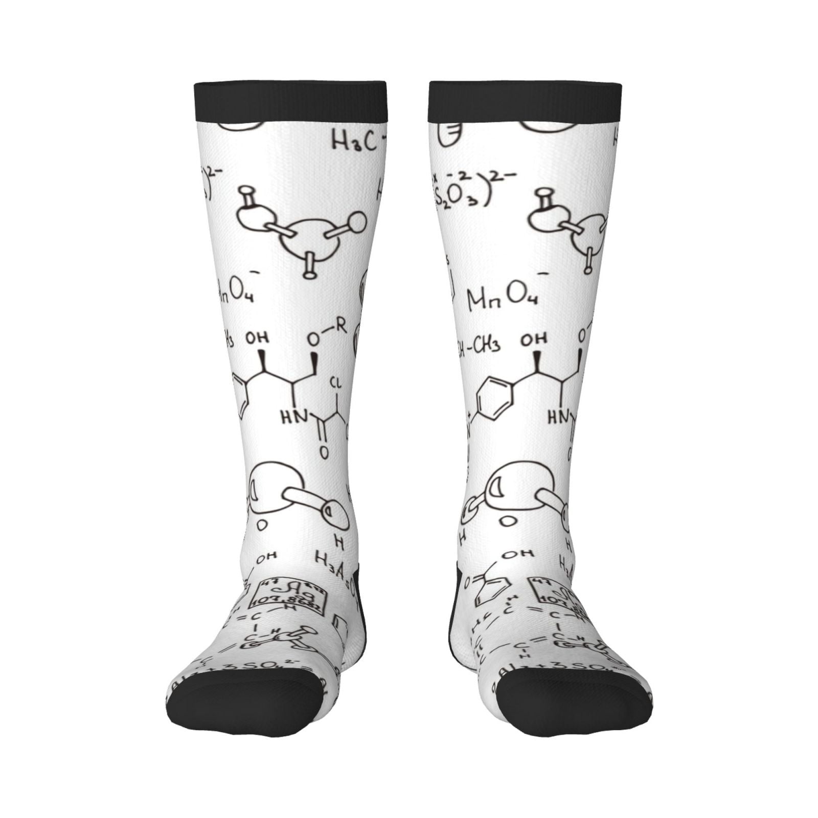 Hirioo Chemical Formulas for Adult Stockings Breathable Sock Non ...