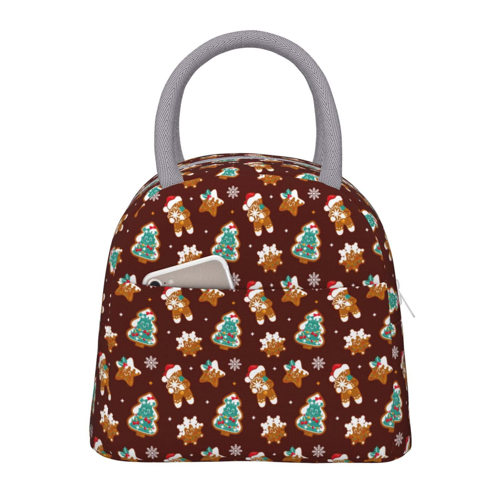 Hirioo Christmas Gingerbread for Eco-friendly Lunch Box,Leakproof Lunch ...