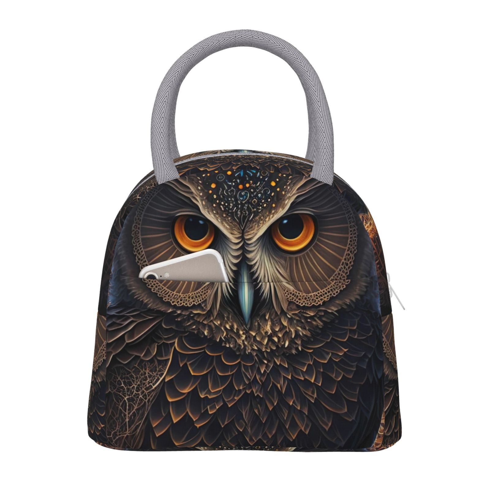 Hirioo Classical Style Brown Owl for Eco-friendly Lunch Box,Leakproof ...