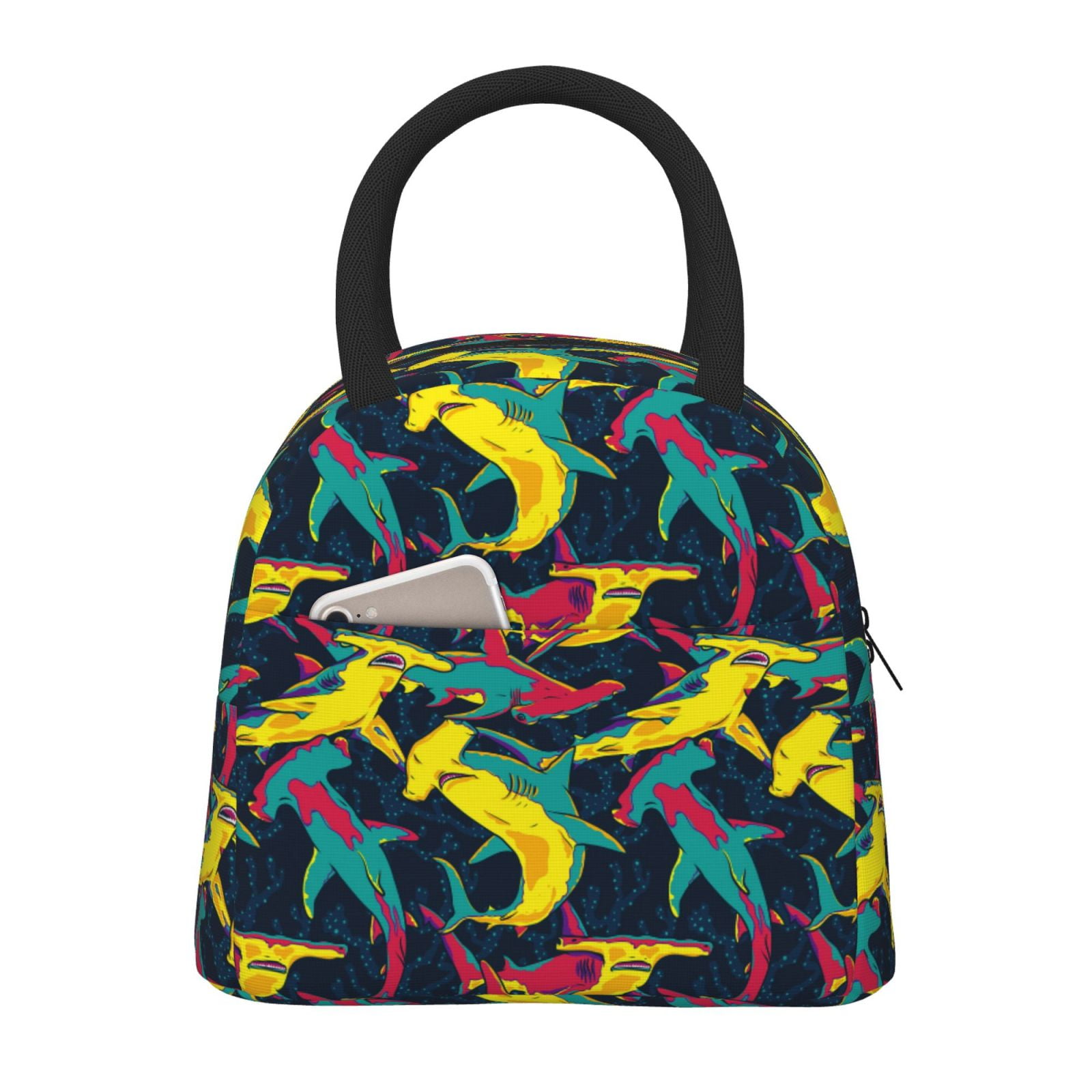 Hirioo Colorful Sharks for Eco-friendly Lunch Box,Leakproof Lunch Box ...