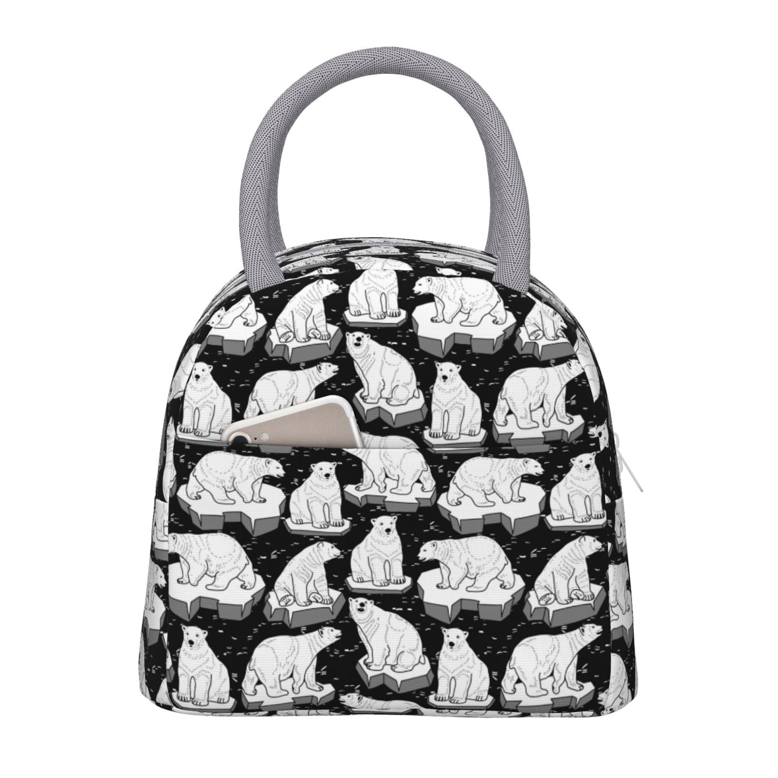 Hirioo Cute Cartoon Polar Bear for Eco-friendly Lunch Box,Leakproof ...