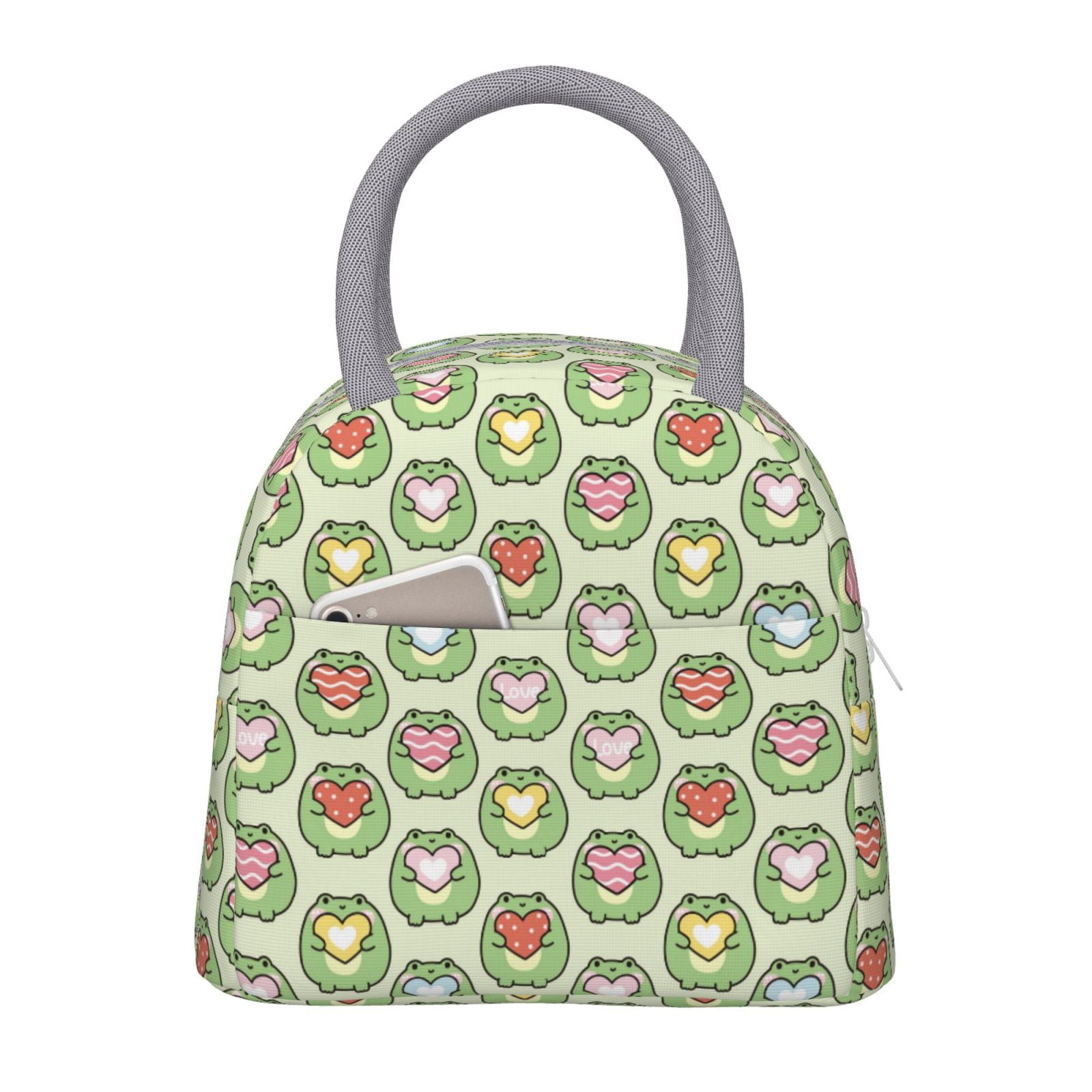 Hirioo Cute Chubby Frog for Eco-friendly Lunch Box,Leakproof Lunch Box for School, Work, Travel ...