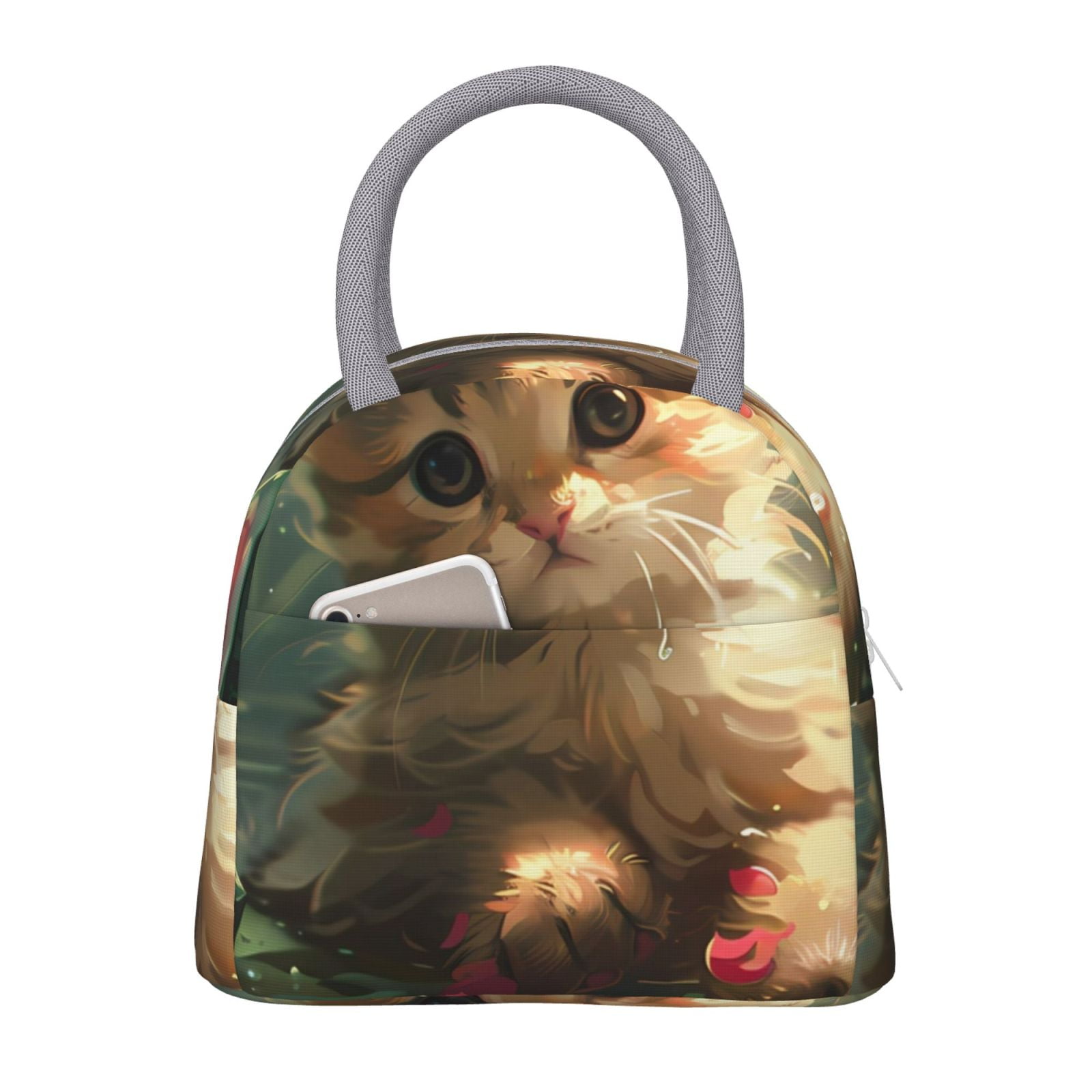 Hirioo Cute Kitten Water Lilies for Eco-friendly Lunch Box,Leakproof ...