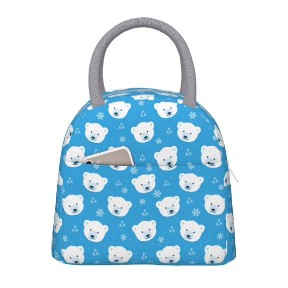 Hirioo Cute Polar Bear for Eco-friendly Lunch Box,Leakproof Lunch Box ...