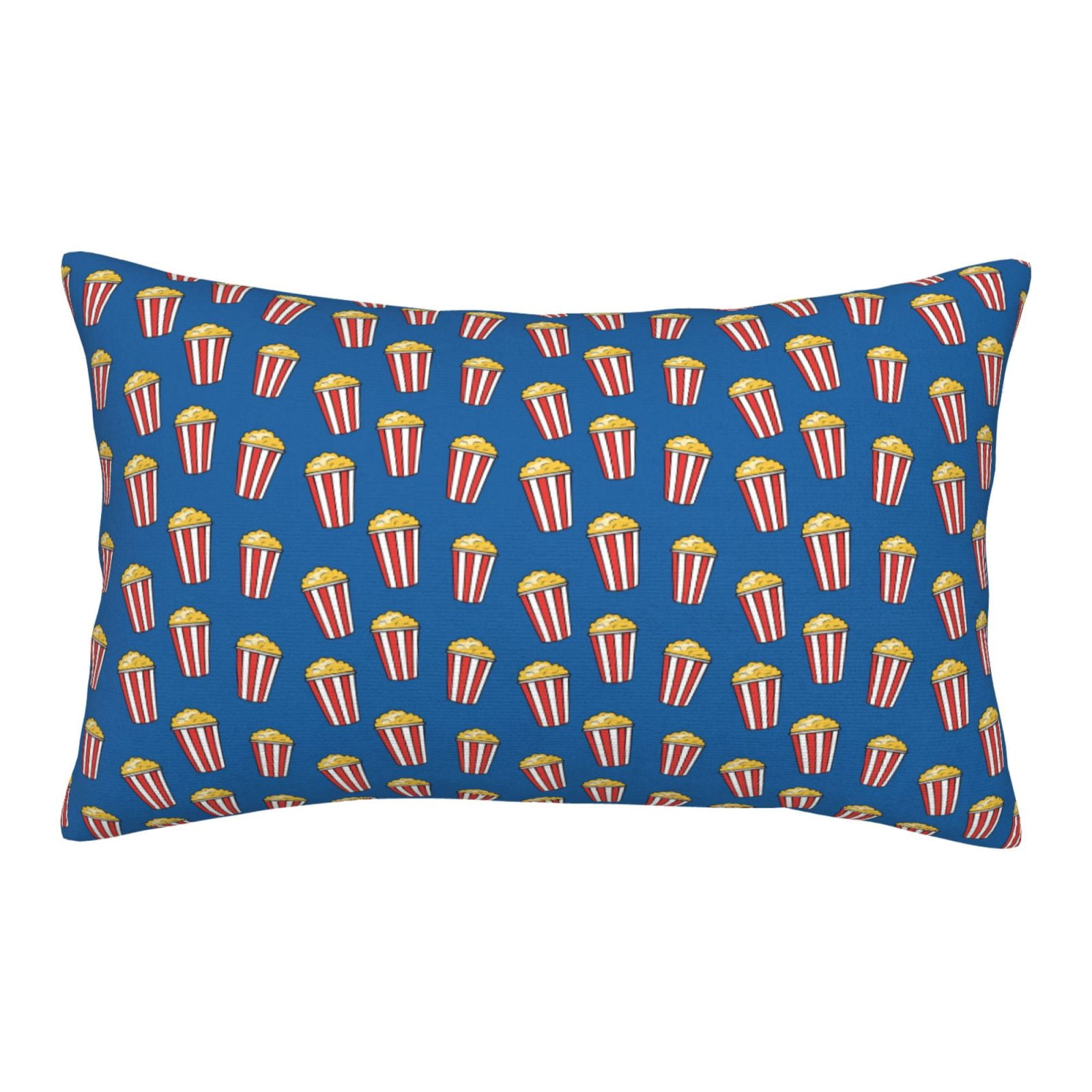 Hirioo Cute Popcorn for Plush Pillow Cover for Bedroom and Living Room ...
