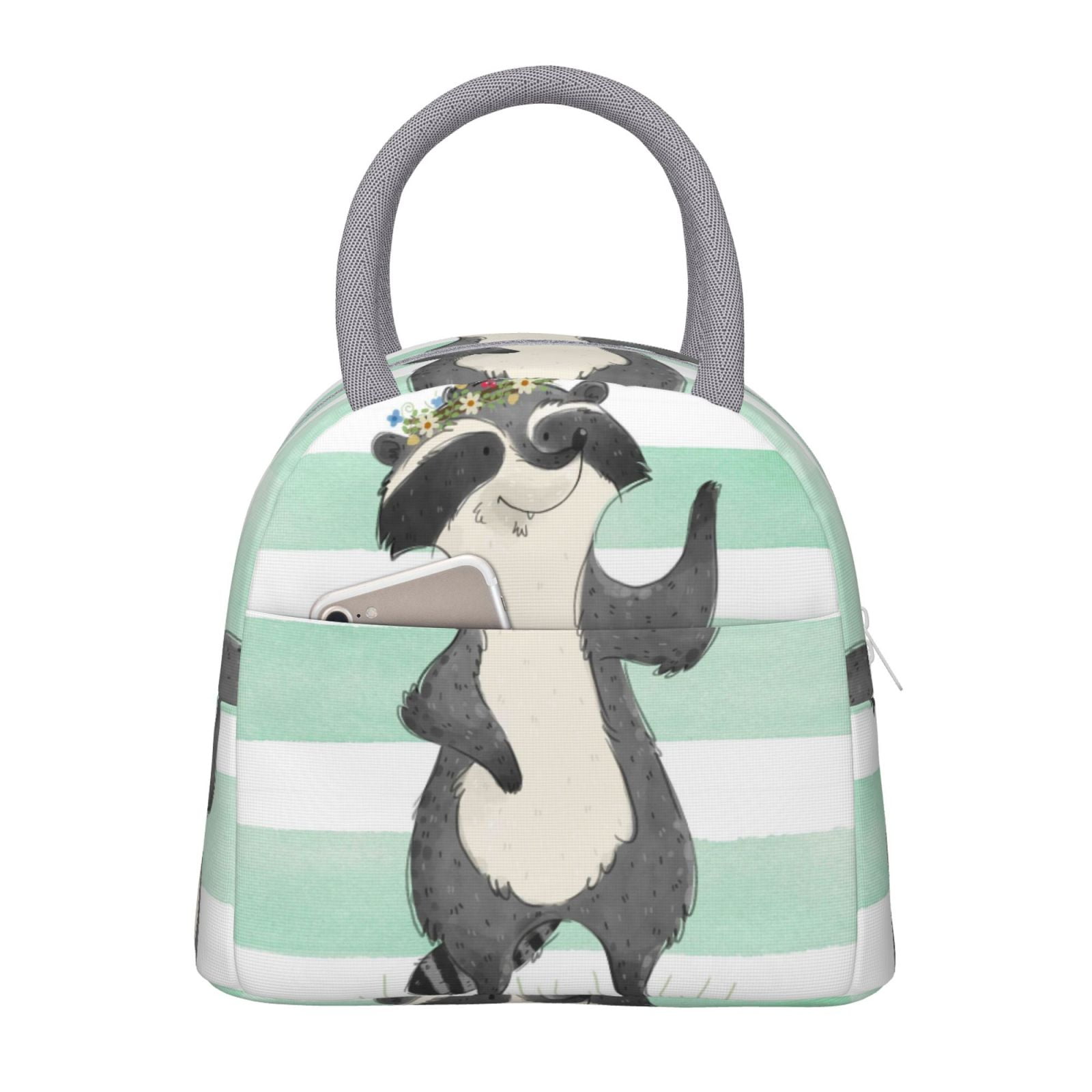 Hirioo Cute Raccoon for Eco-friendly Lunch Box,Leakproof Lunch Box for ...