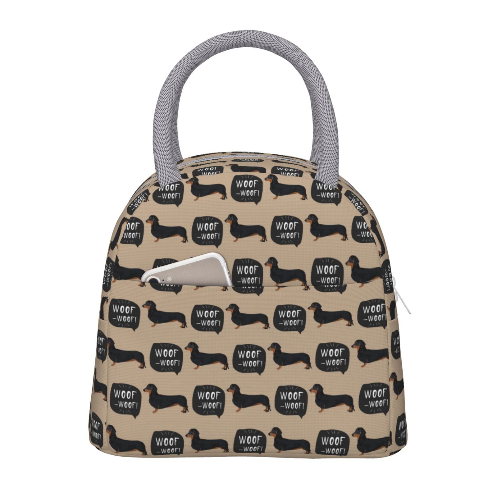 Hirioo Dachshund Dog Woof for Eco-friendly Lunch Box,Leakproof Lunch ...