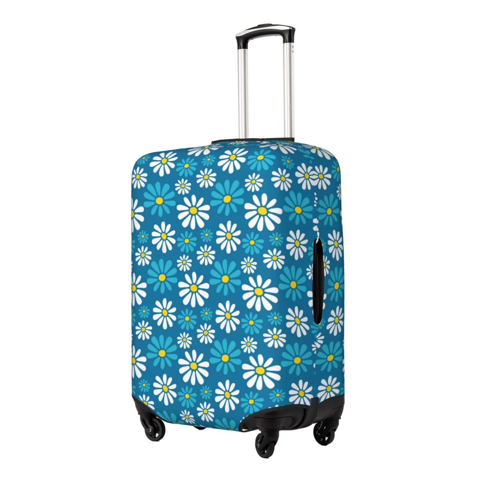 Hirioo Daisies Flowers for Elasticity Suitcase Cover (No luggage ...