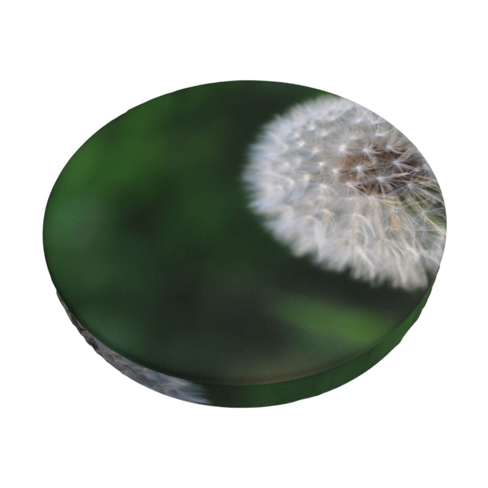 Hirioo Dandelion for Round Bar Stool Seat Covers Washable Stool Cushion ...