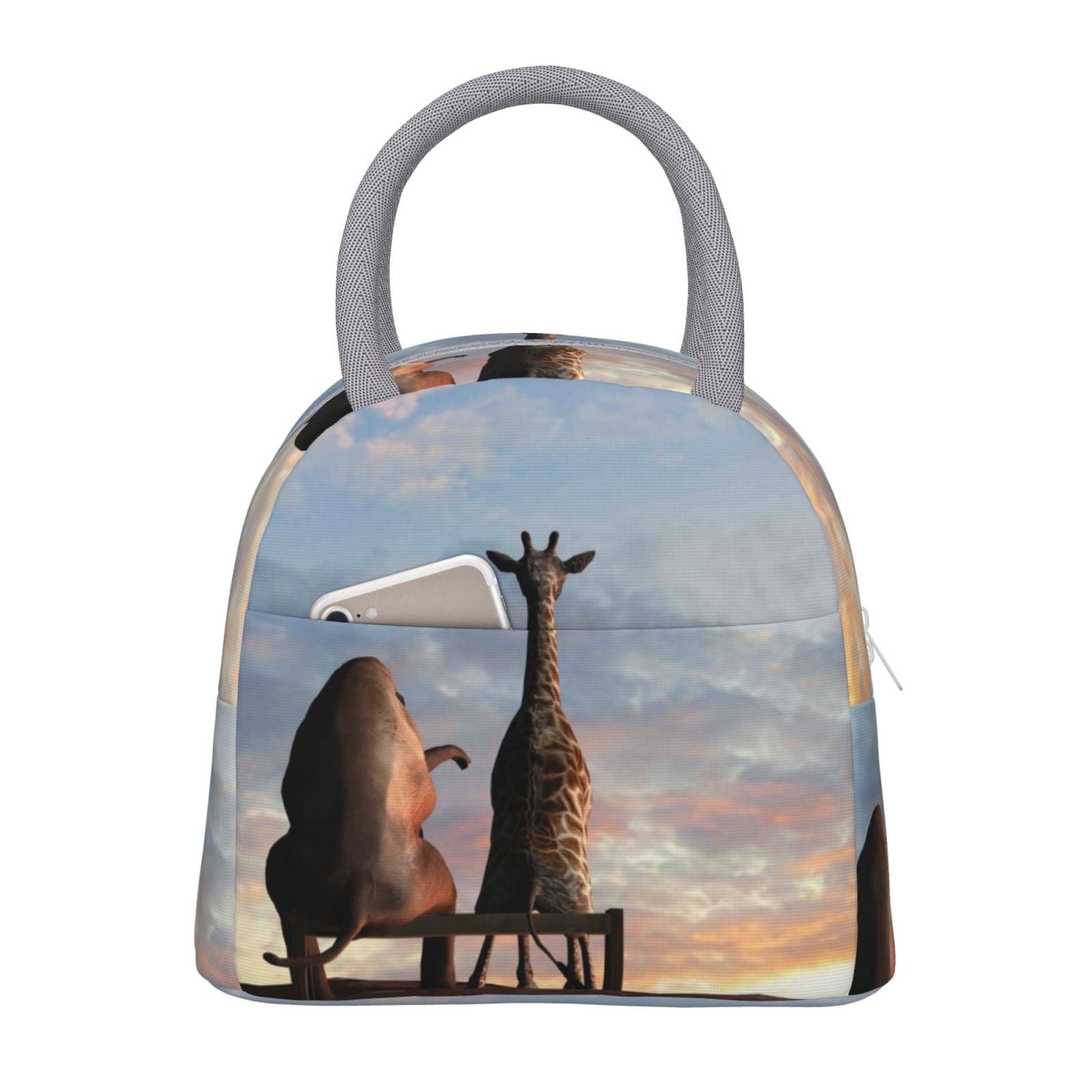 Hirioo Elephant Giraffe for Eco-friendly Lunch Box,Leakproof Lunch Box ...