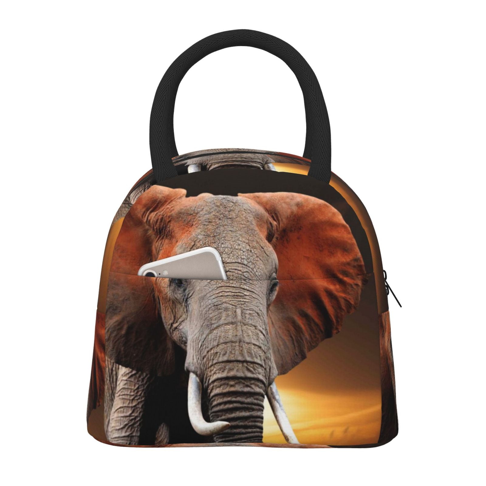 Hirioo Elephant Sunset in Kenya for Eco-friendly Lunch Box,Leakproof ...