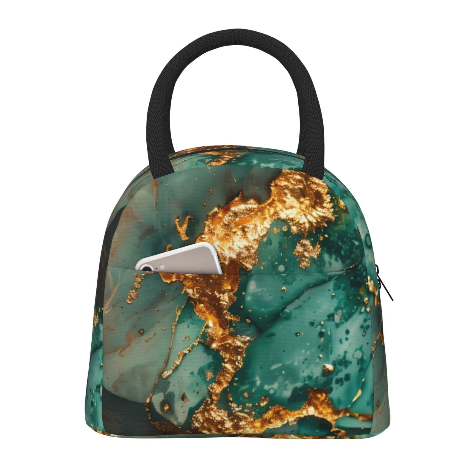 Hirioo Emerald Color Gold Marble for Eco-friendly Lunch Box,Leakproof ...