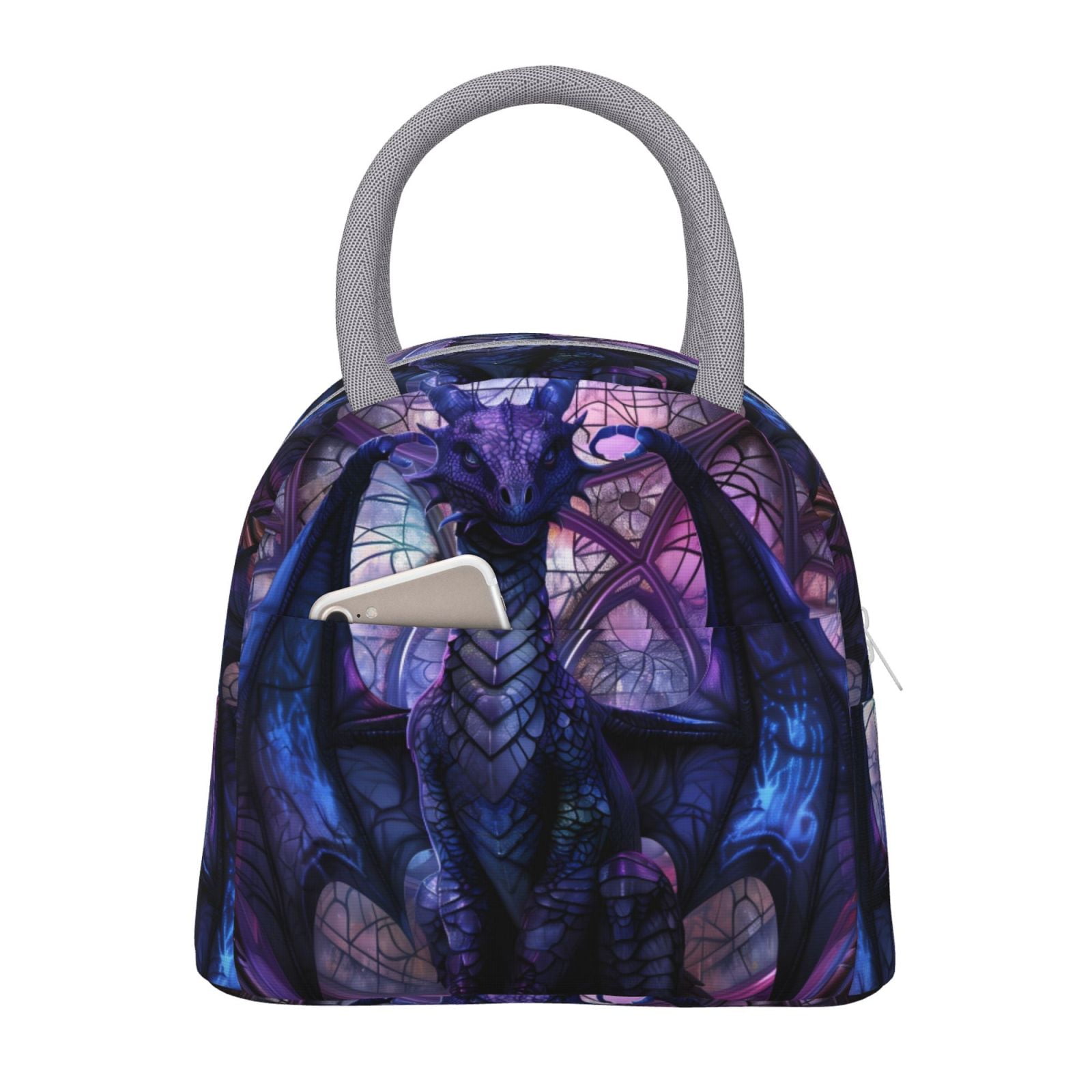 Hirioo Fantasy Dragon In Cathedral for Eco-friendly Lunch Box,Leakproof ...