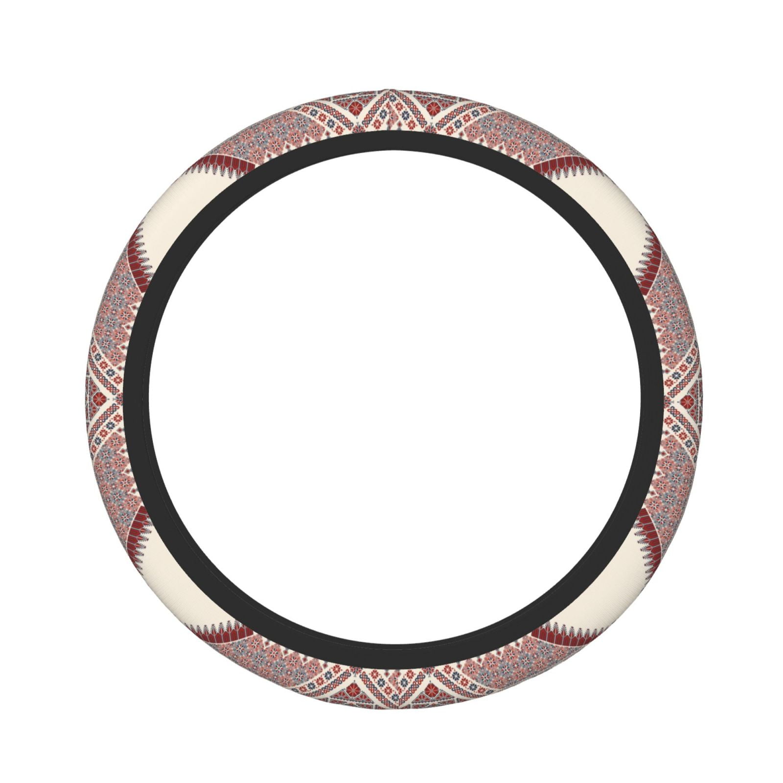 Hirioo Fashion Tatreez2 for Elastic Stretch Steering Wheel Cover ...