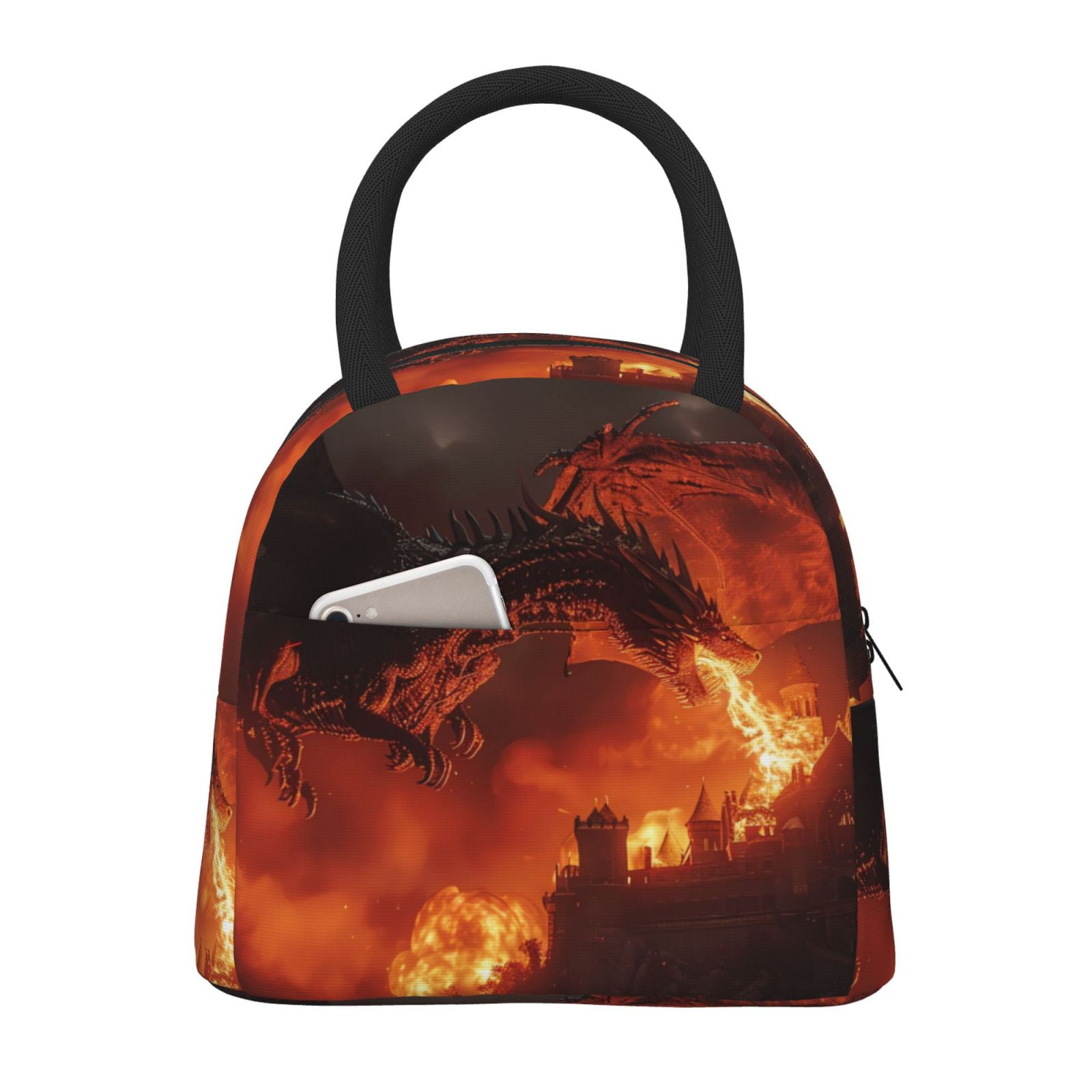 Hirioo Fiery Dragons Castle Attack for Eco-friendly Lunch Box,Leakproof ...