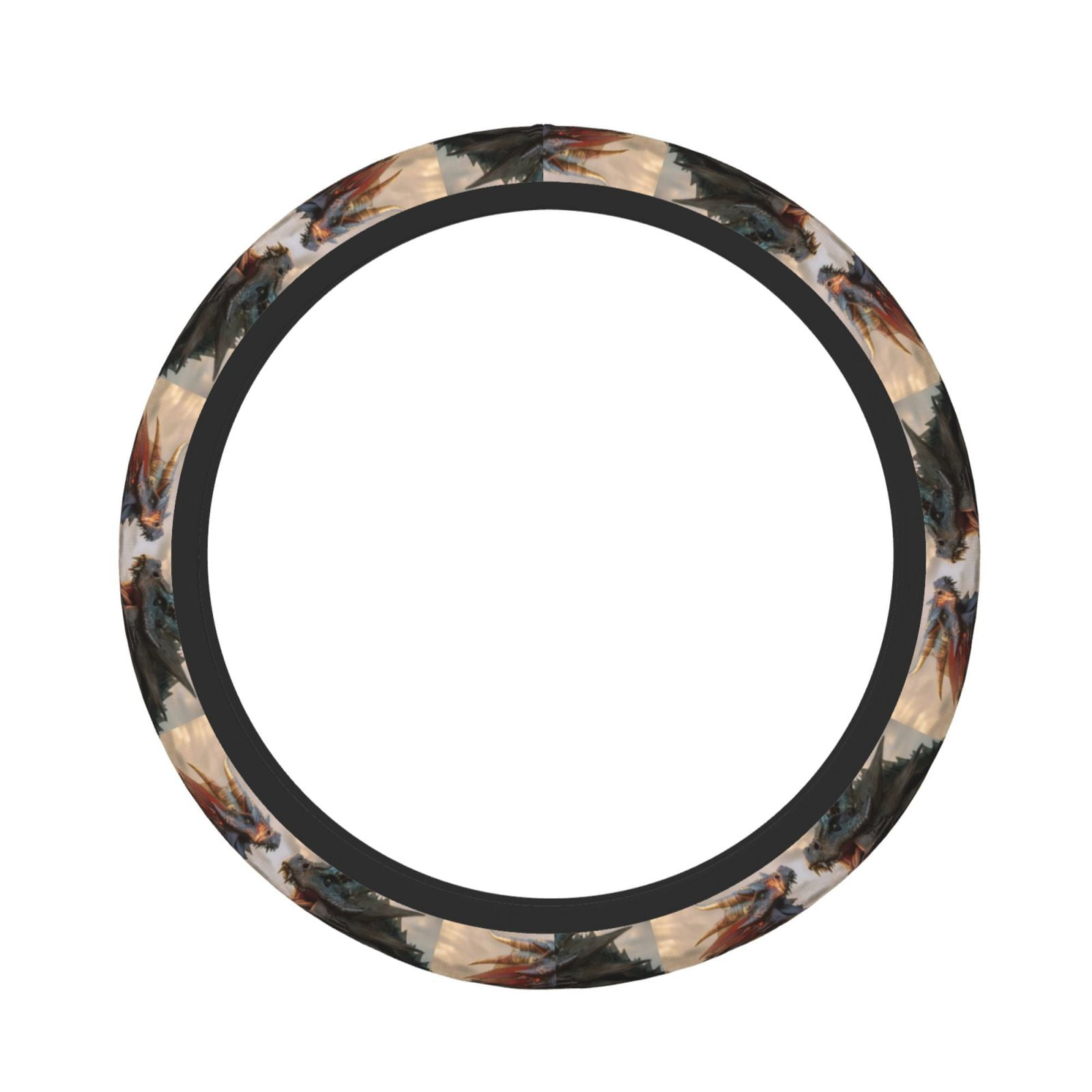 Hirioo Friendship Dragon for Elastic Stretch Steering Wheel Cover ...