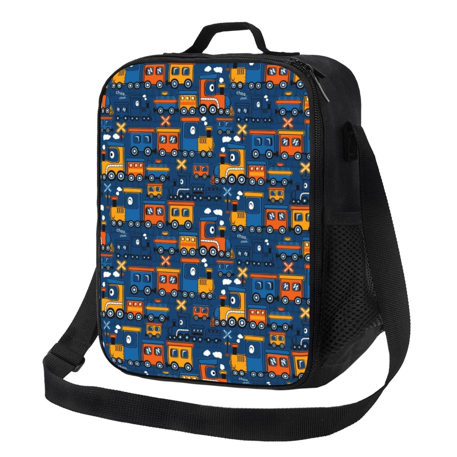 Hirioo Funny Steam Train for Insulated Lunch Bag with Adjustable ...