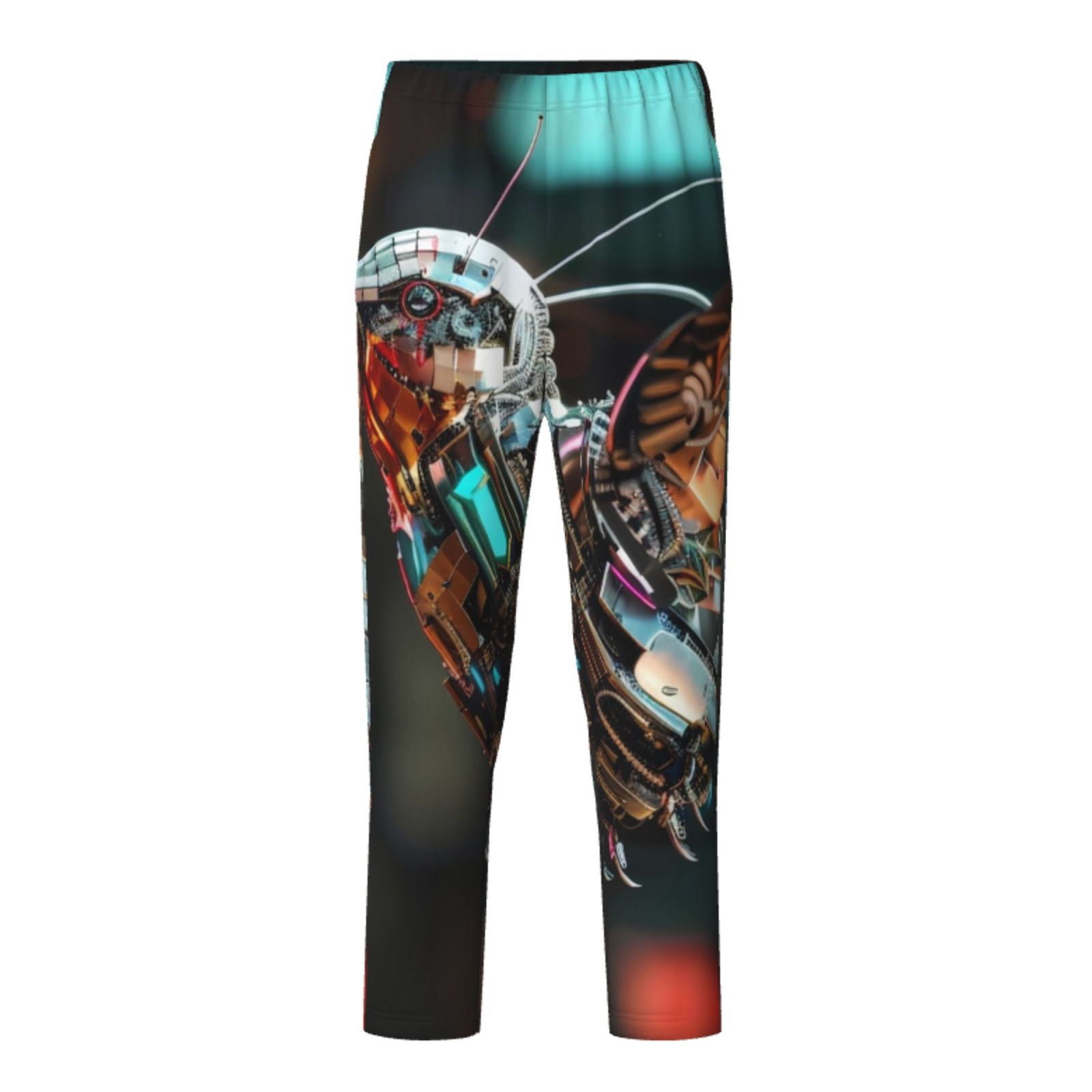 Hirioo Futuristic Robot Hummingbird for Teenagers' Pajama Pants Womens ...