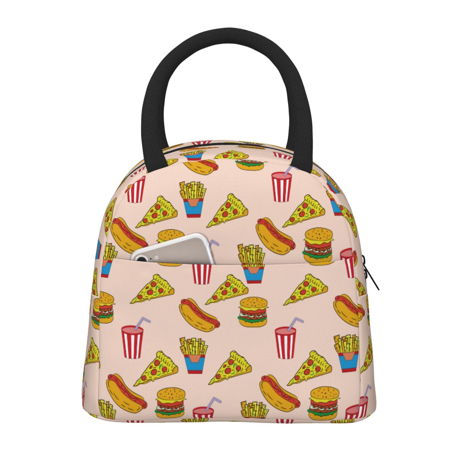 Hirioo Hamburger Pizza Coke for Eco-friendly Lunch Box,Leakproof Lunch ...