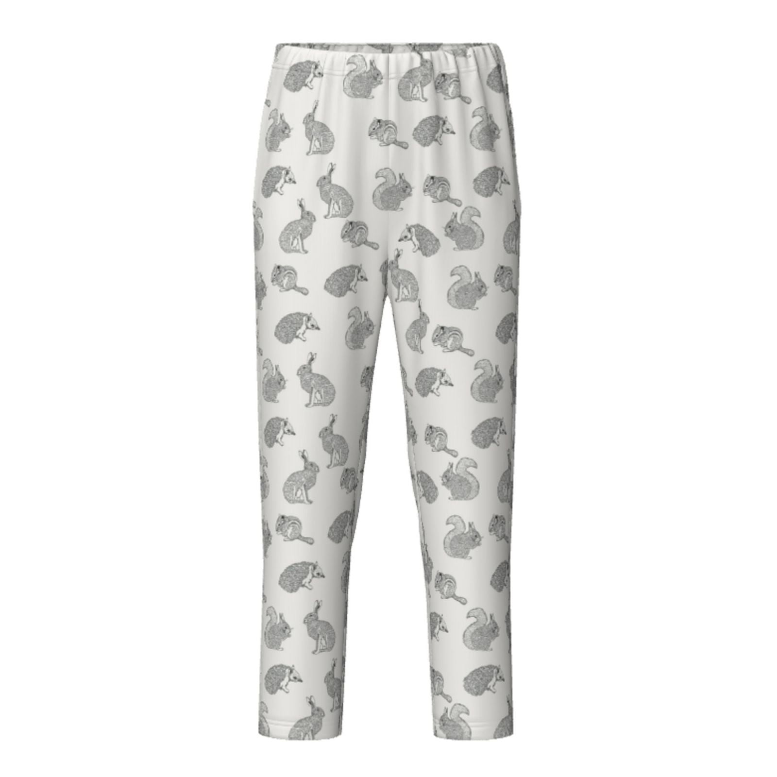 Hirioo Hand Drawn Squirrel for Teenagers' Pajama Pants Womens Lounge ...