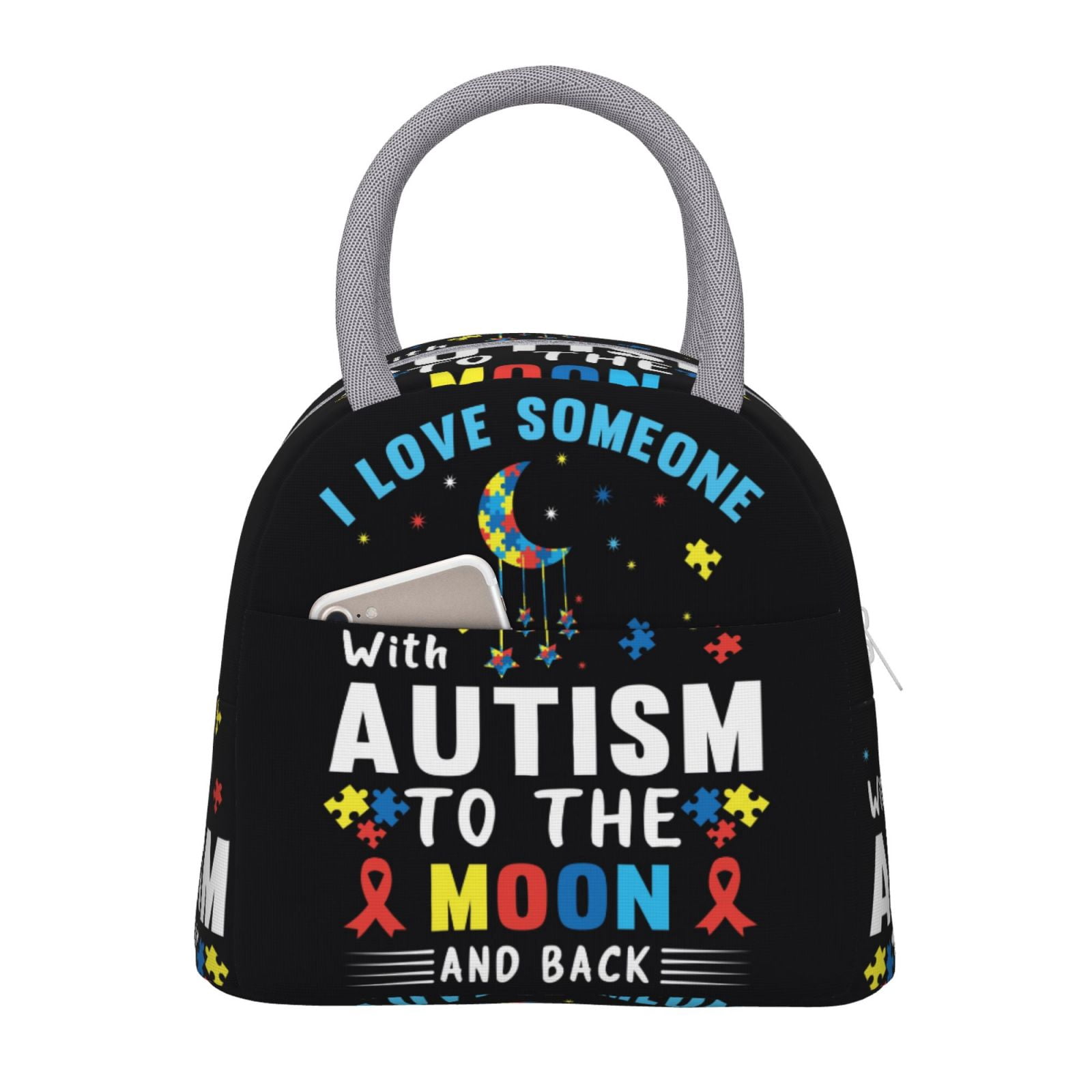 Hirioo I Love With Autism To The Moon And Back for Eco-friendly Lunch ...