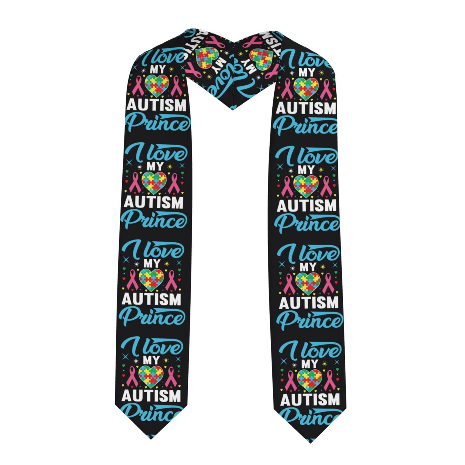 Hirioo I Love My Autism for 72" Graduation Shawl Stole Unisex Adults ...