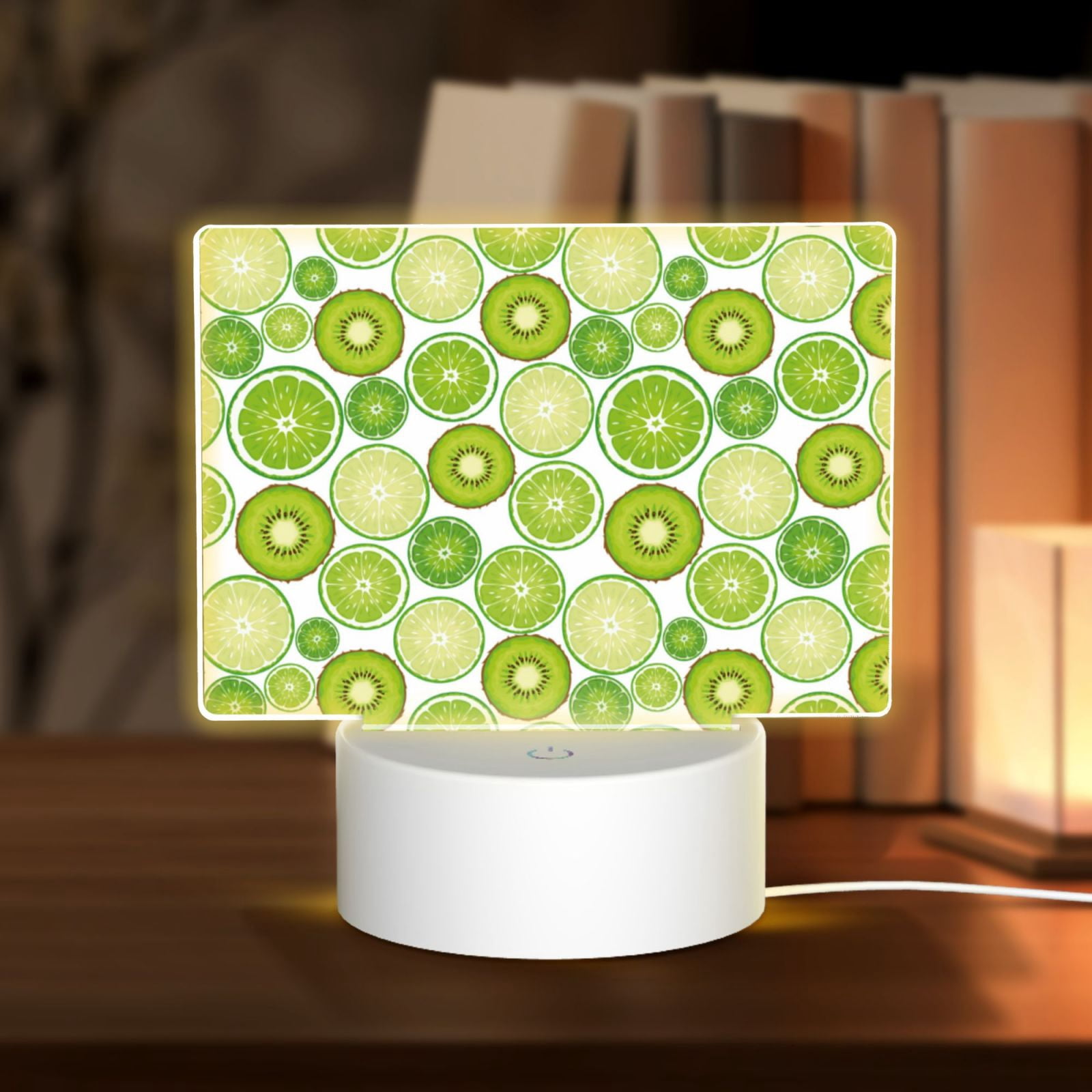 Hirioo Kiwi Lemon for Rectangular Acrylic with Night Light Best Gifts ...