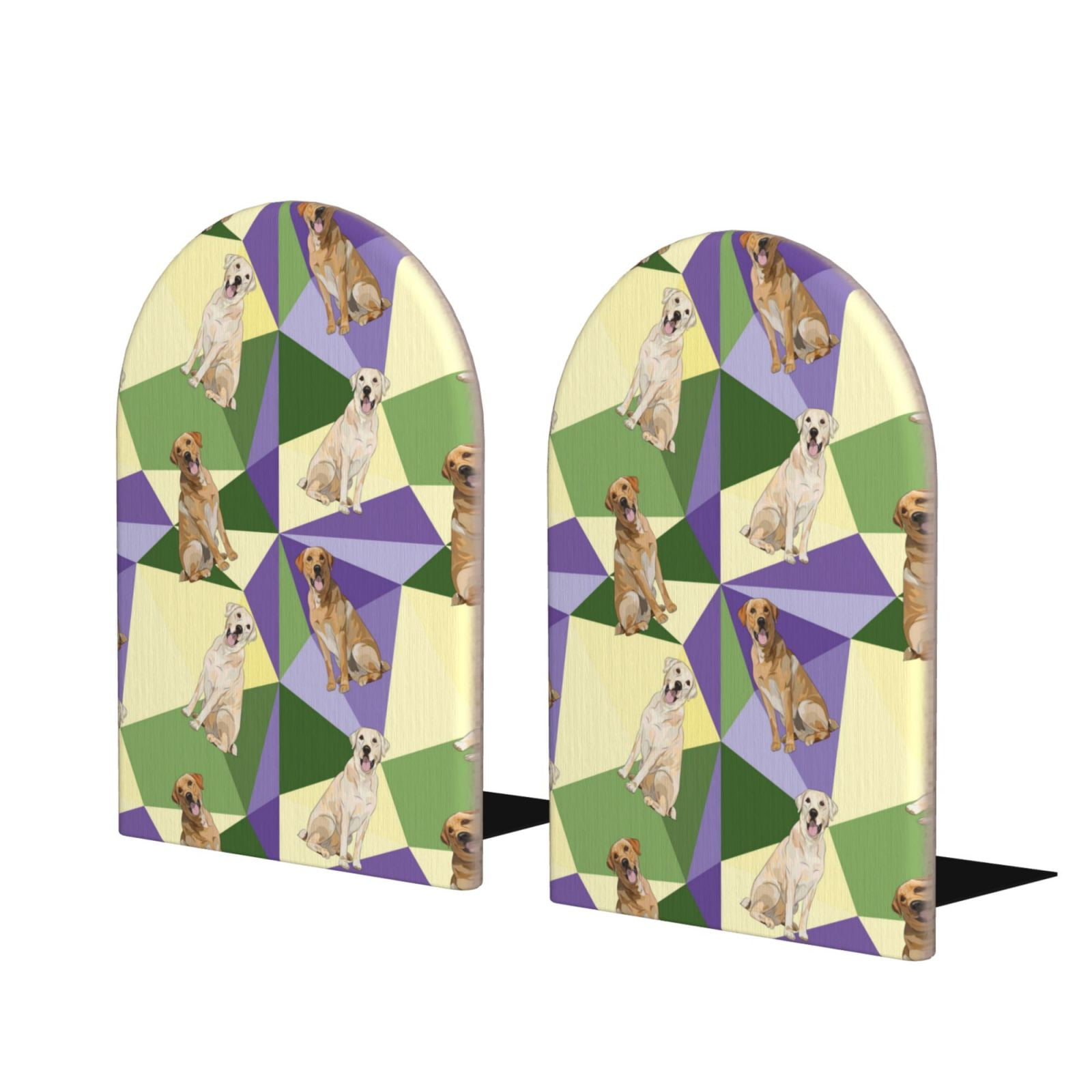 Hirioo Labrador Retriever Dog for Bookends Decorative Bookends for ...