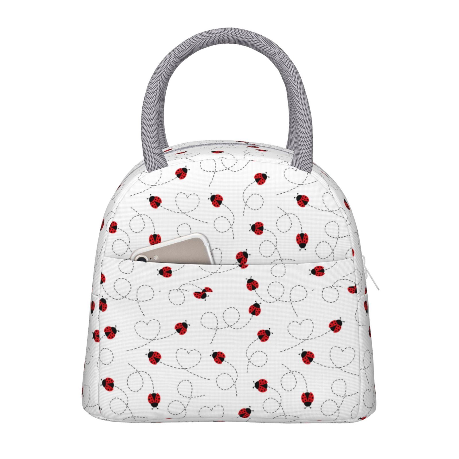 Hirioo Ladybugs Flying On Dotted Route for Eco-friendly Lunch Box ...