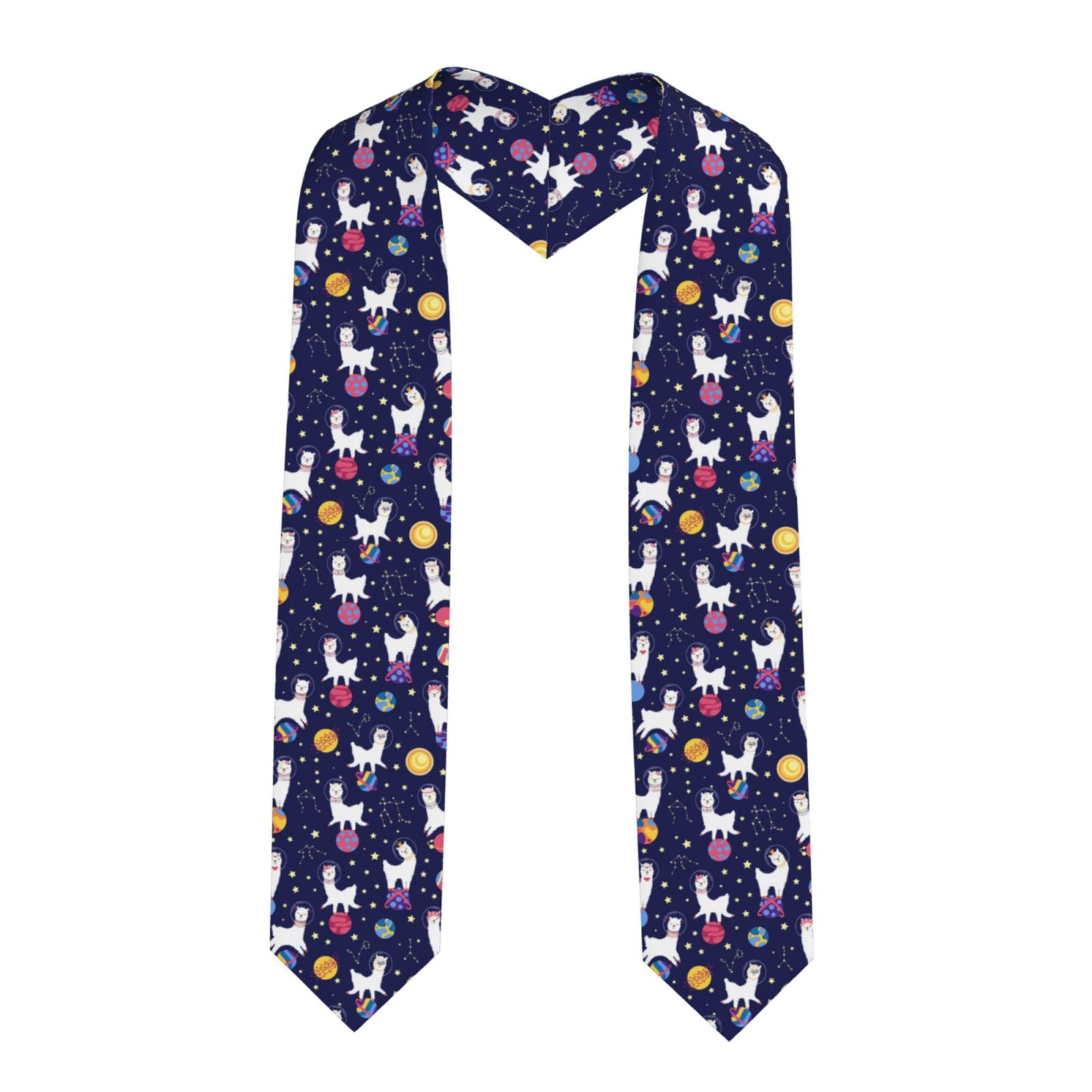 Hirioo Lama in Space for 72" Graduation Shawl Stole Unisex Adults ...