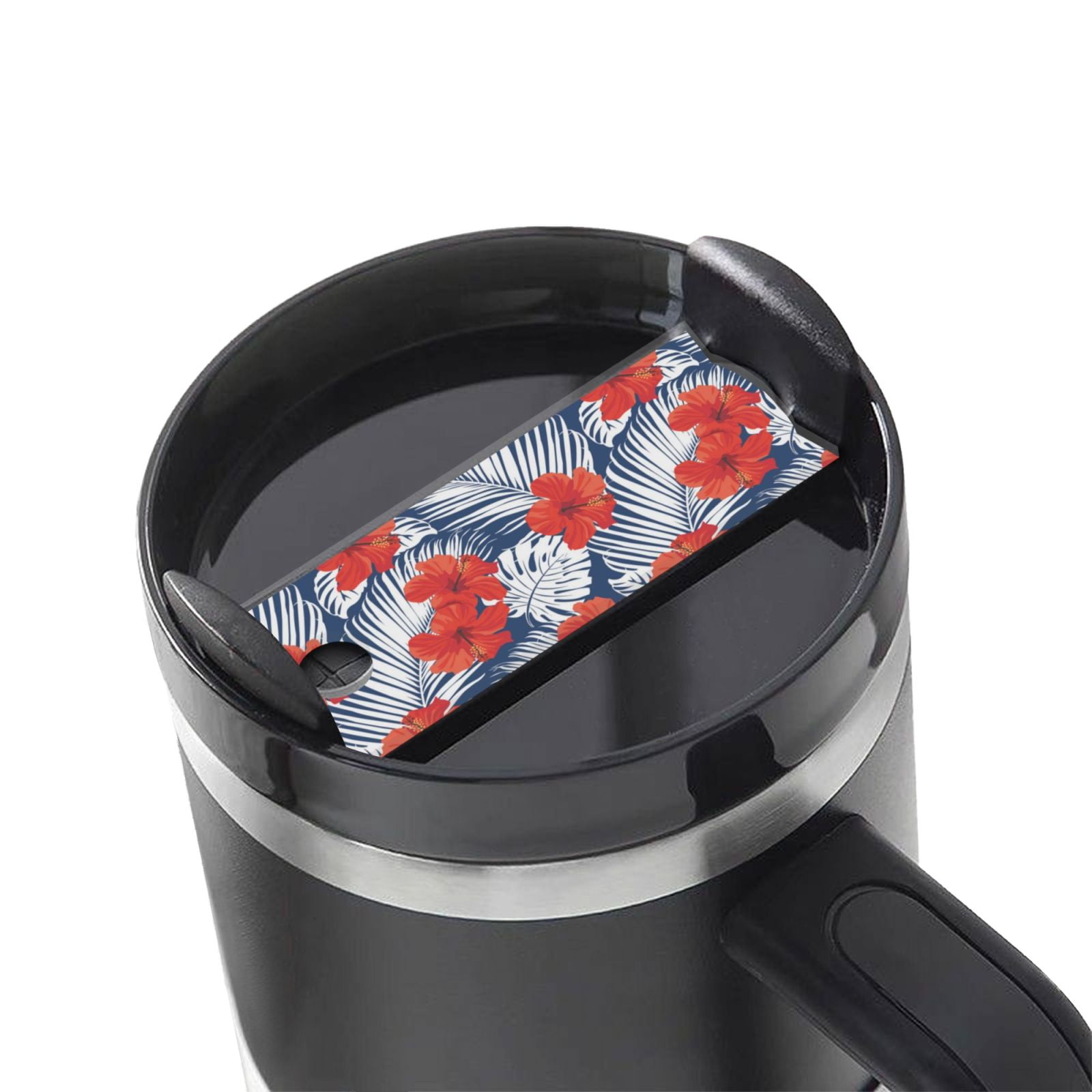 Hirioo Leaves And Flowers for Stanley Cup Lid Nameplate Personalized ...