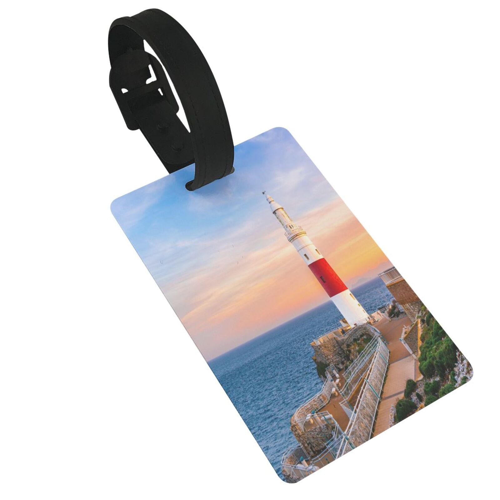 Hirioo Lighthous1 for Luggage ID Tag with Adjustable Strap Travel ...