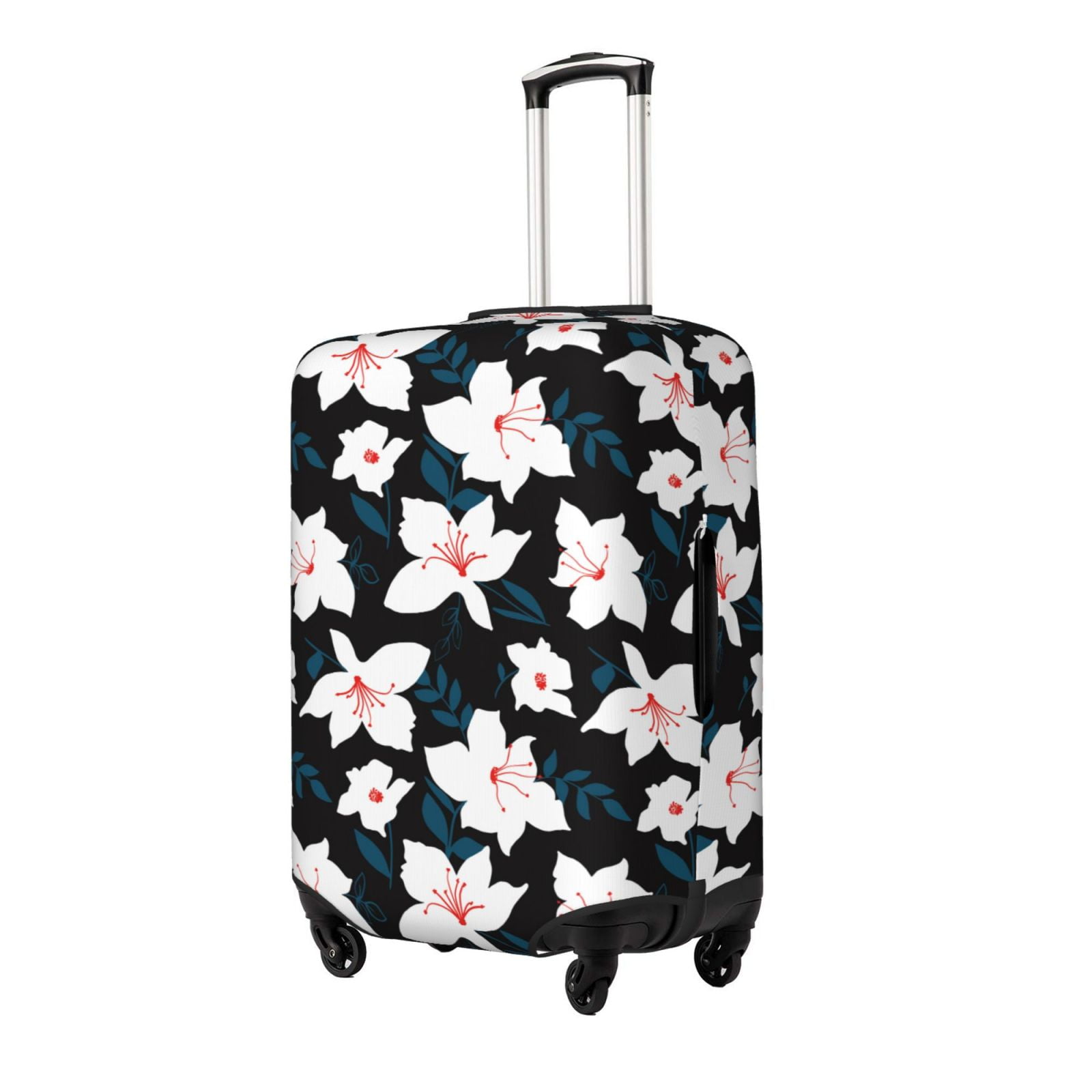 Hirioo Lilies Flowers for Elasticity Suitcase Cover (No luggage ...