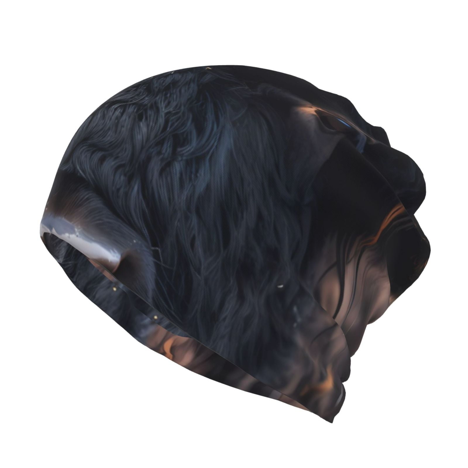 Hirioo Majestic Black Yak for Multifunction Beanie Hat for Men and ...